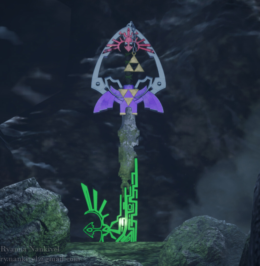 ArtStation - Zelda: Tears of the Kingdom Keyblade