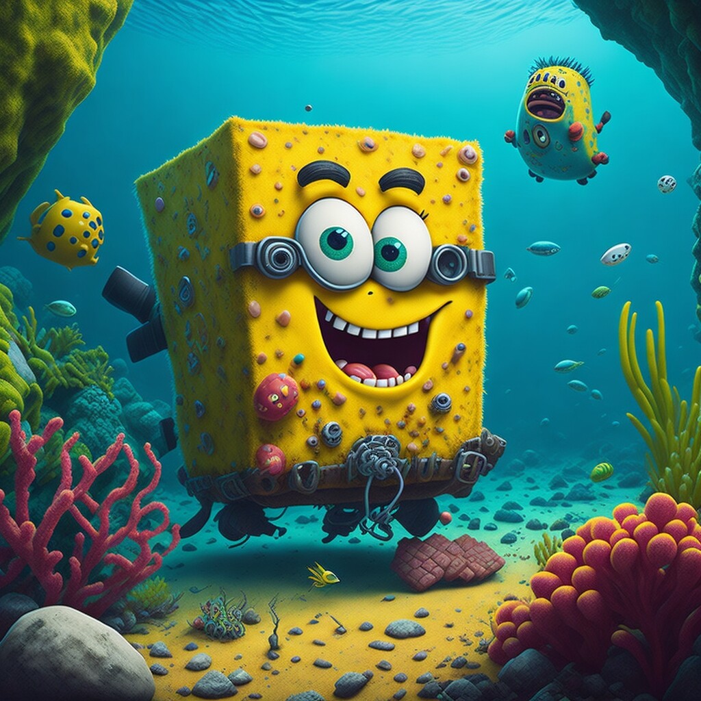 ArtStation - SpongeBob WTFpants