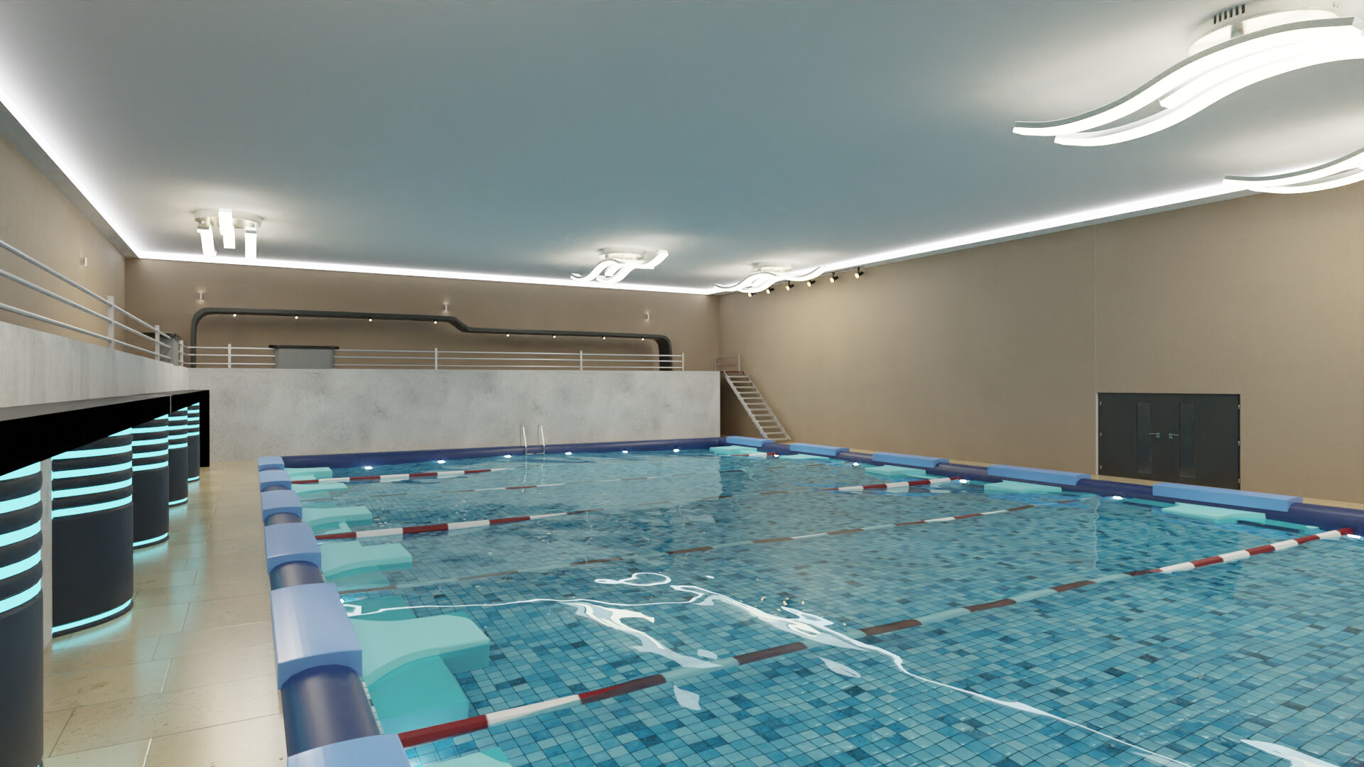 ArtStation - Swimming pool