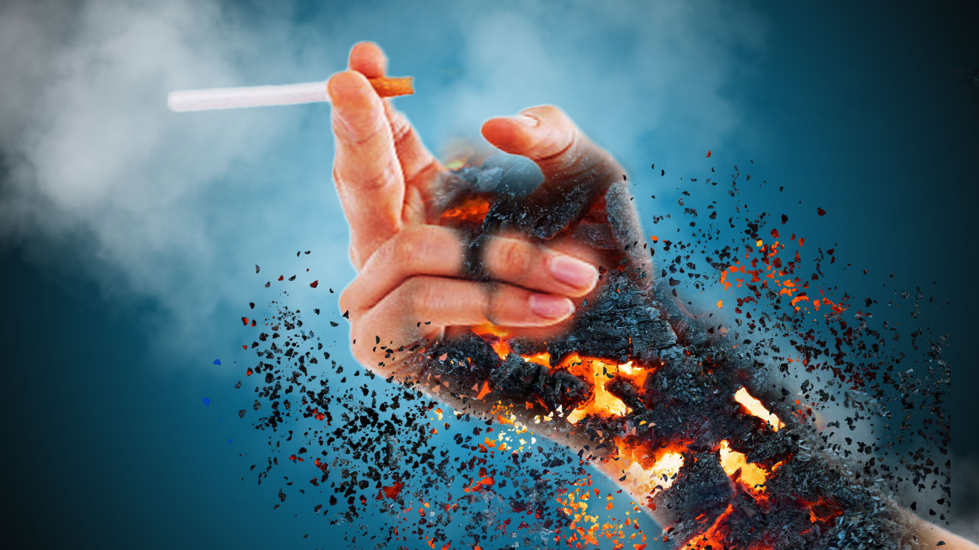 ArtStation - Stop Smoking