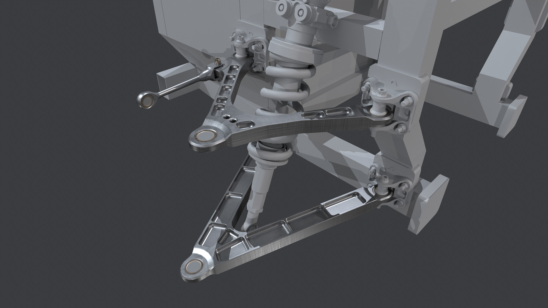 ArtStation - Racing Car Parts - Automotive Modeling