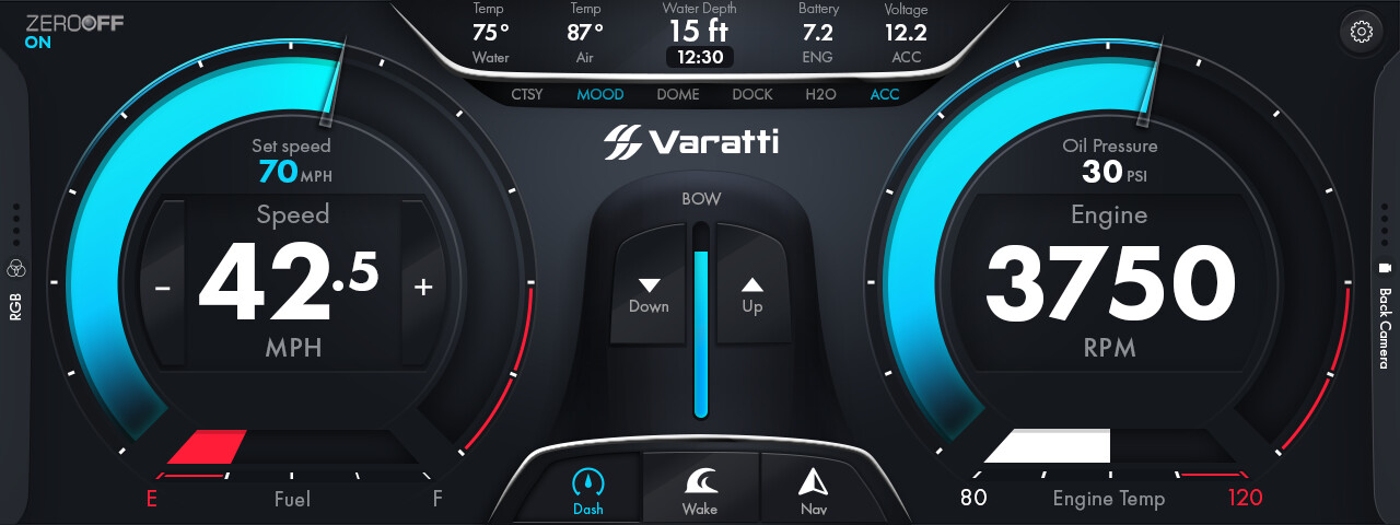 ArtStation - UI for Boat