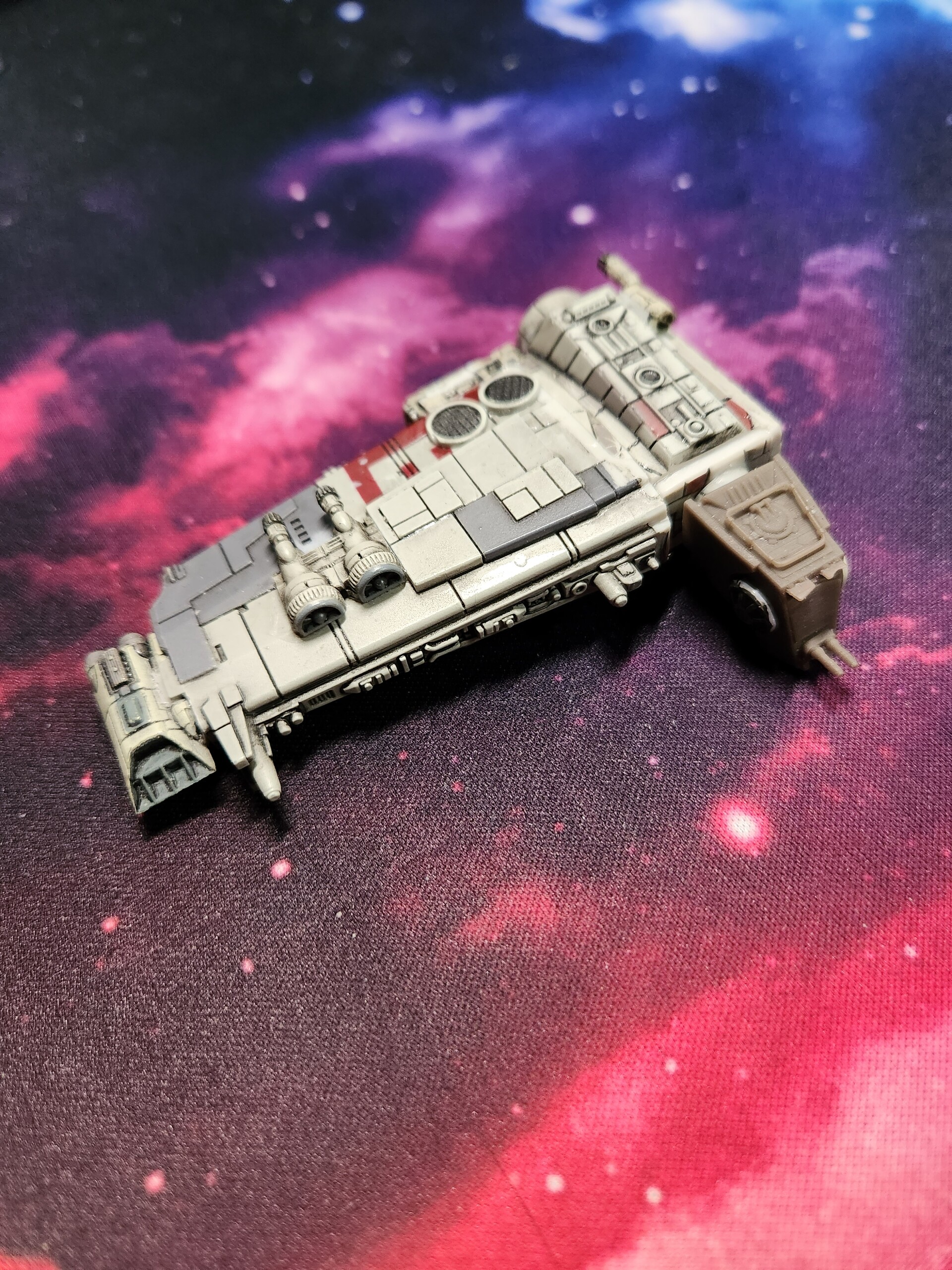 ArtStation - kitbash miniature star wars ship, wip