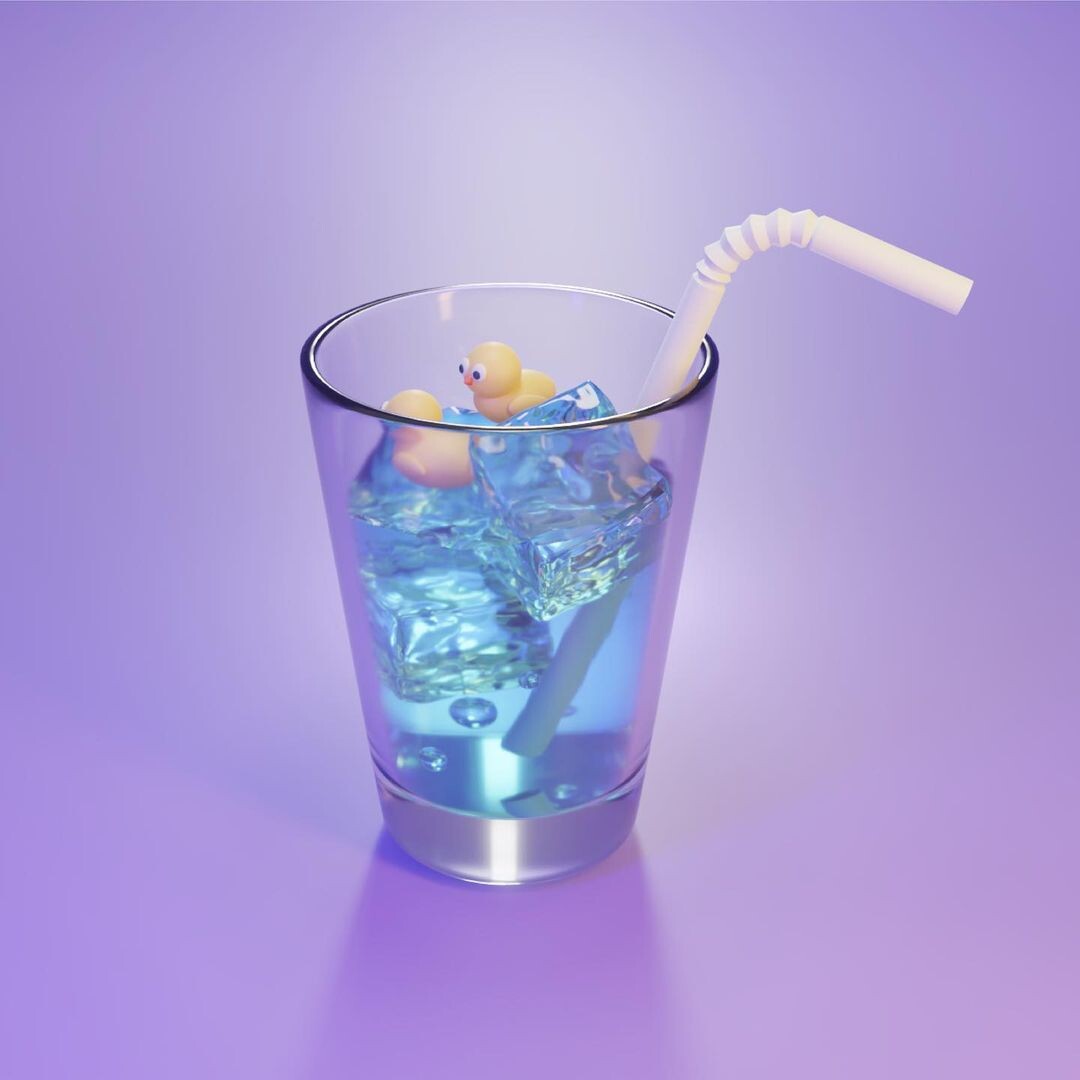 ArtStation - chilled drink