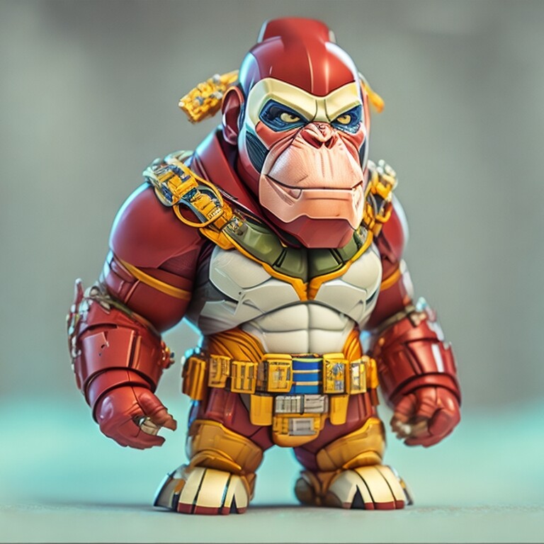 ArtStation - Strong Ape