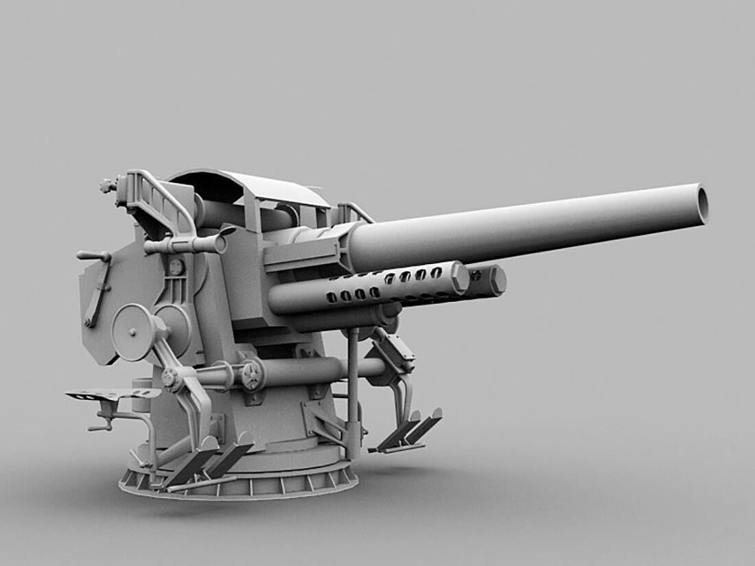 Barbu Gabriel - Deck guns