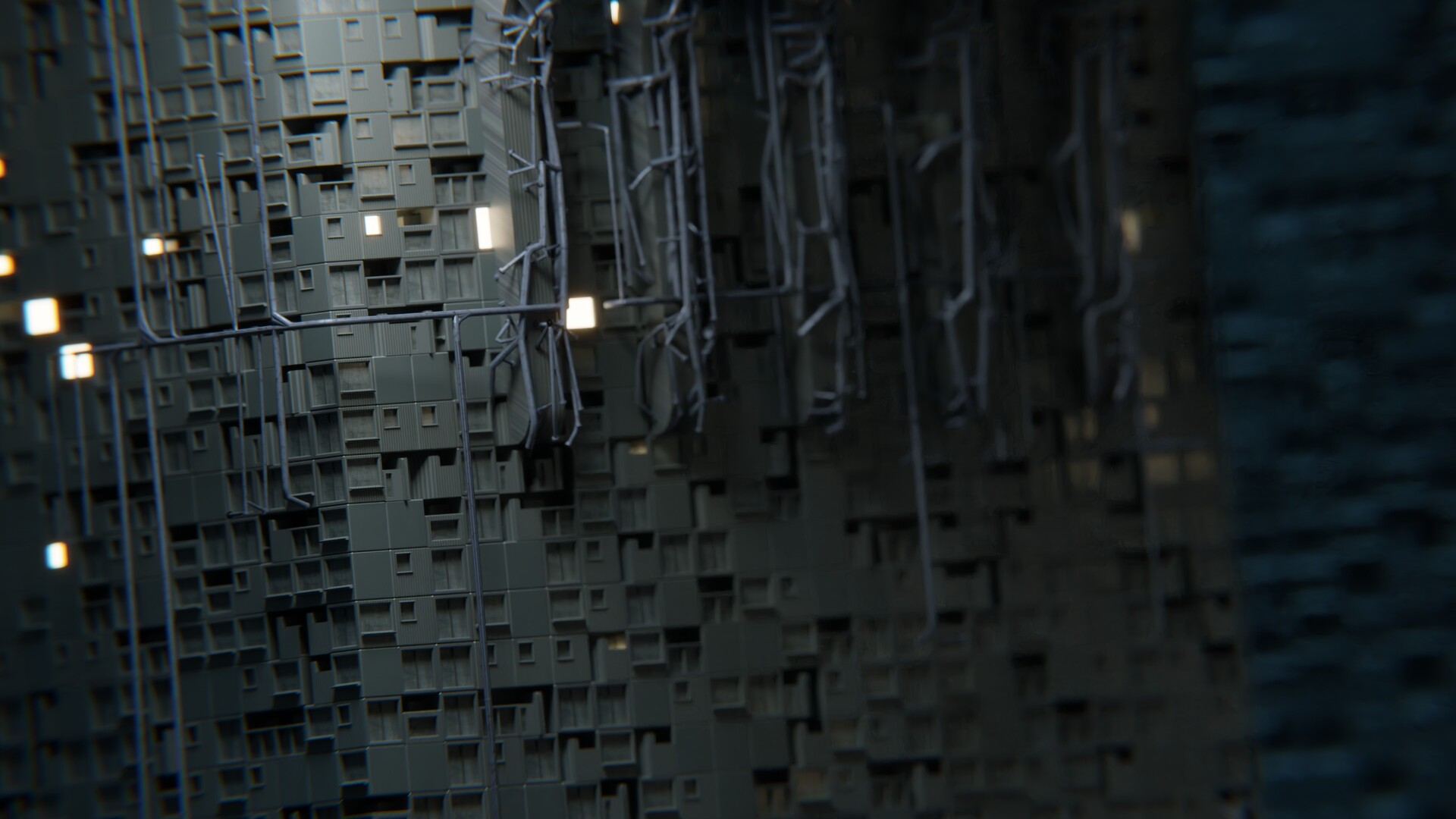 ArtStation - Desolate Spaces Still frames 3