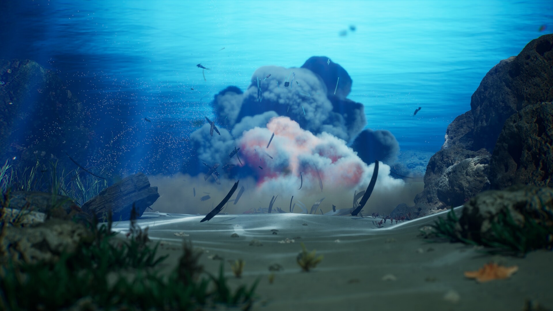 Aitor Fernández - FX Barrel Underwater Explosion - Unreal Engine 5.2