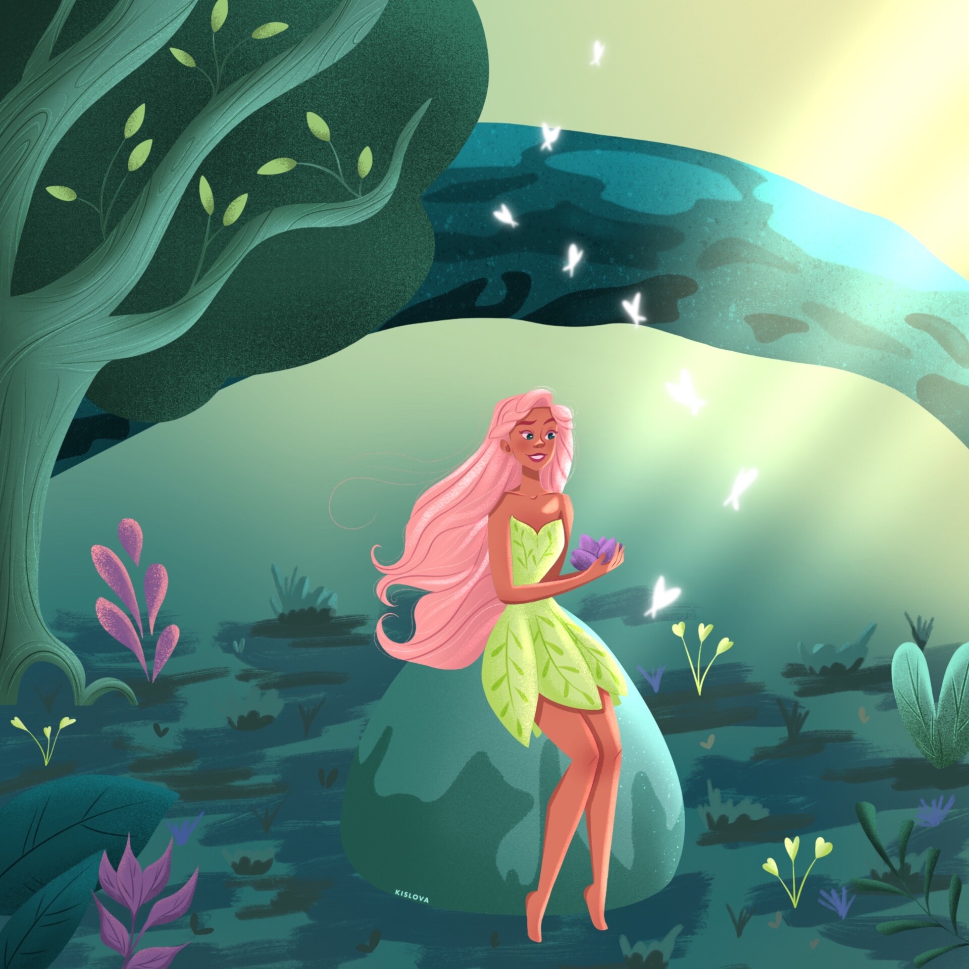 ArtStation - Magical forest