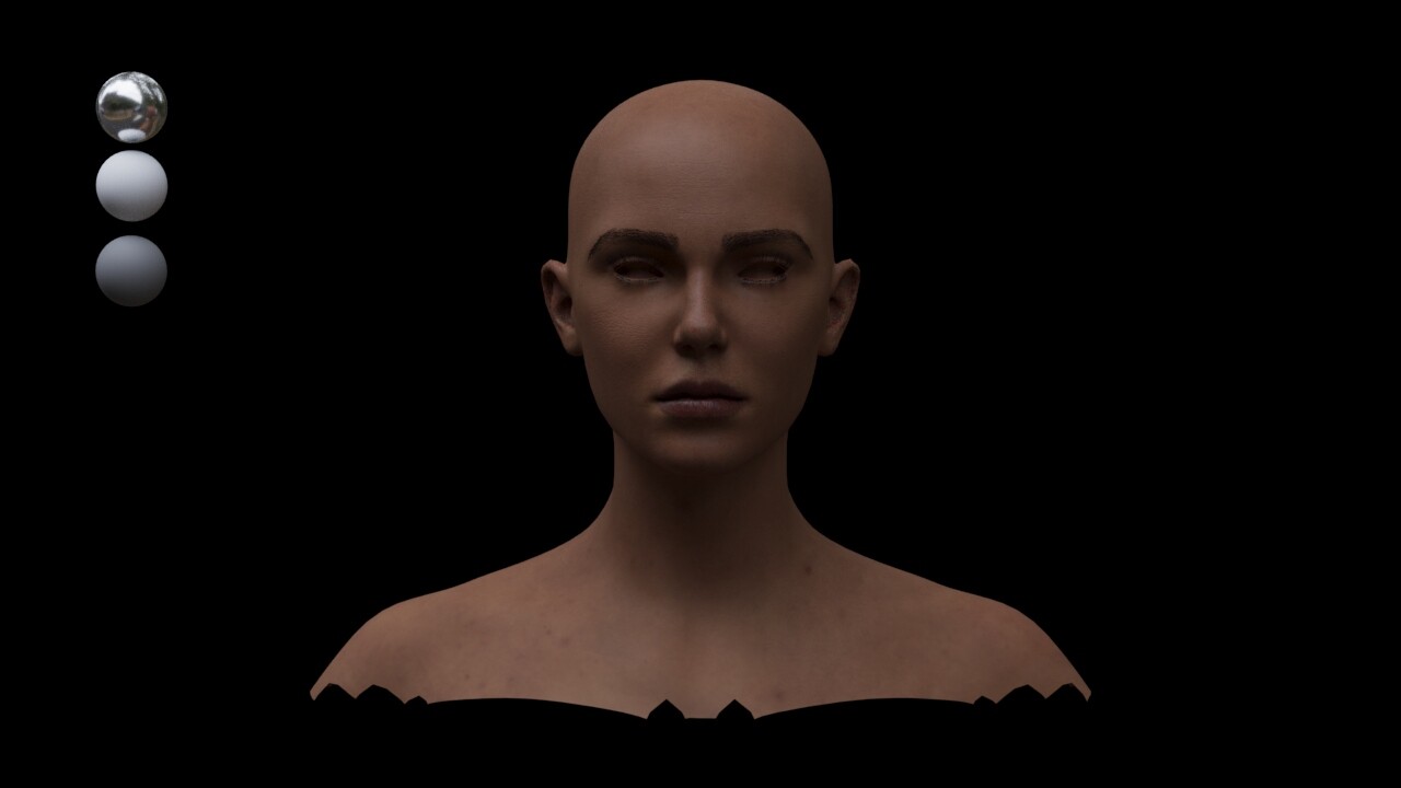 ArtStation - Realistic skin texture