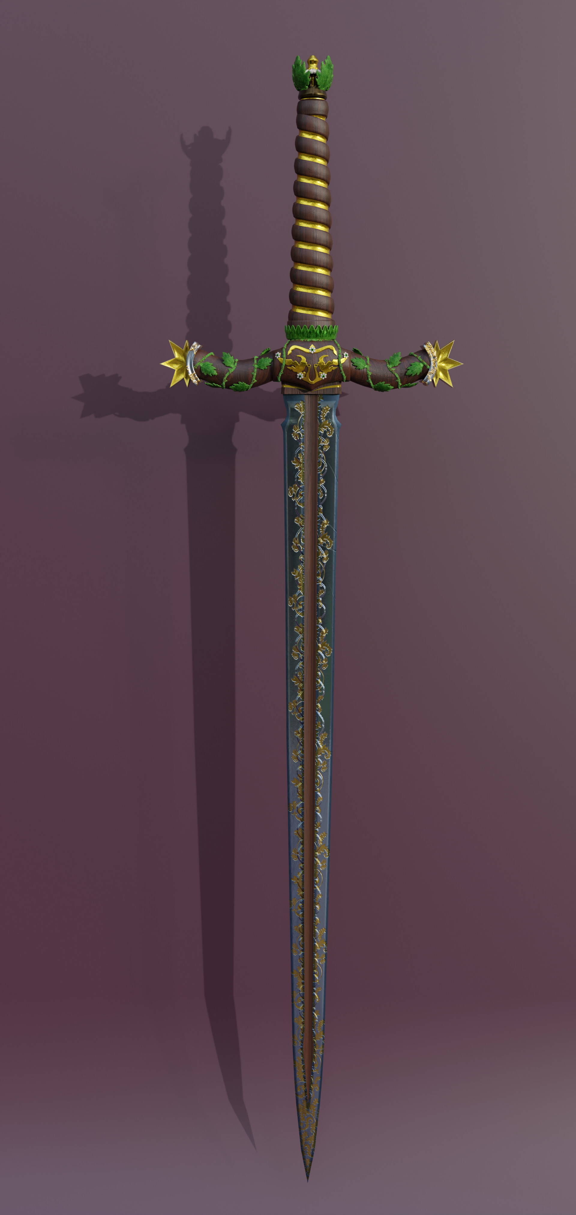 ArtStation - Fantasy sword