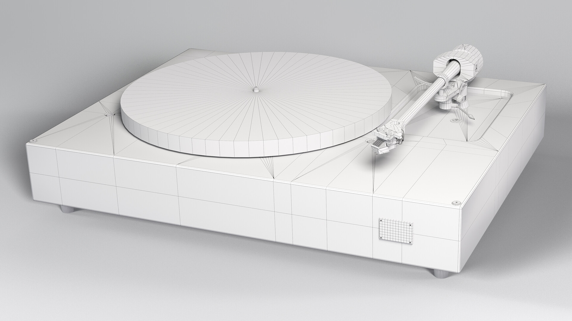 ArtStation - AudioNote TT2 Deluxe Turntable Breakdown