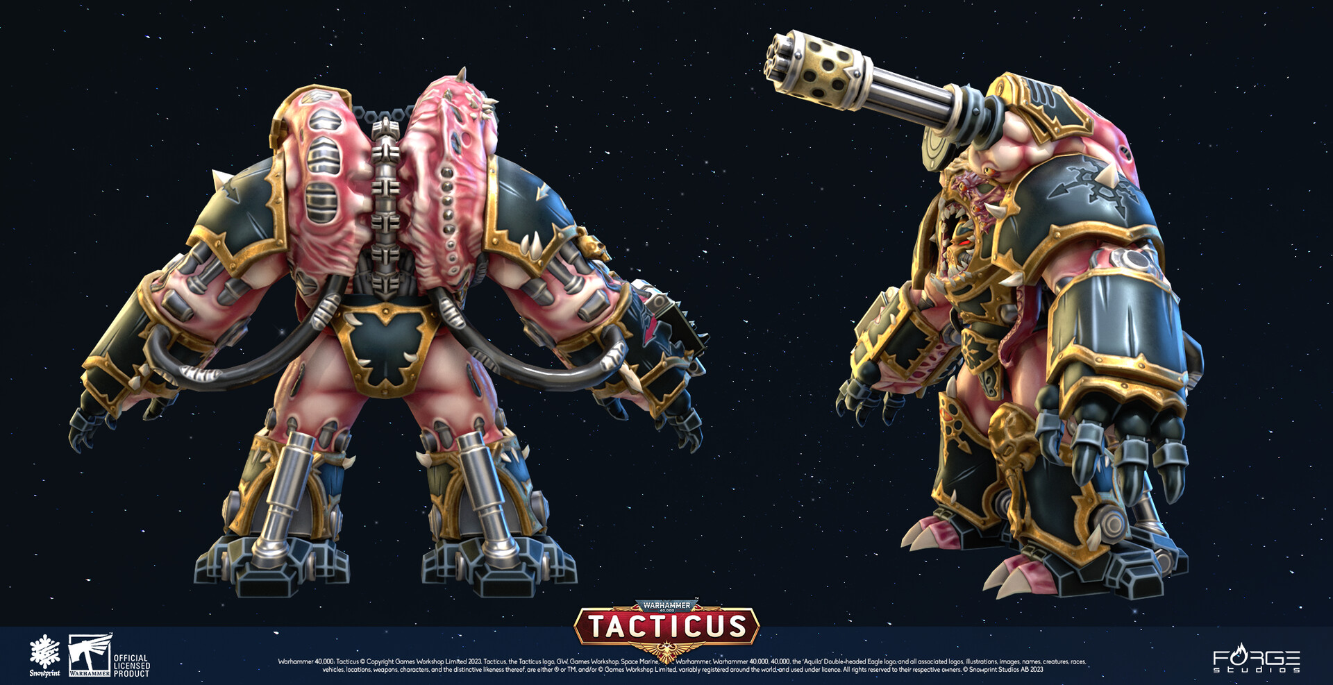 FORGE STUDIOS - Warhammer 40k: Tacticus - Volk, Reforged by the Warp