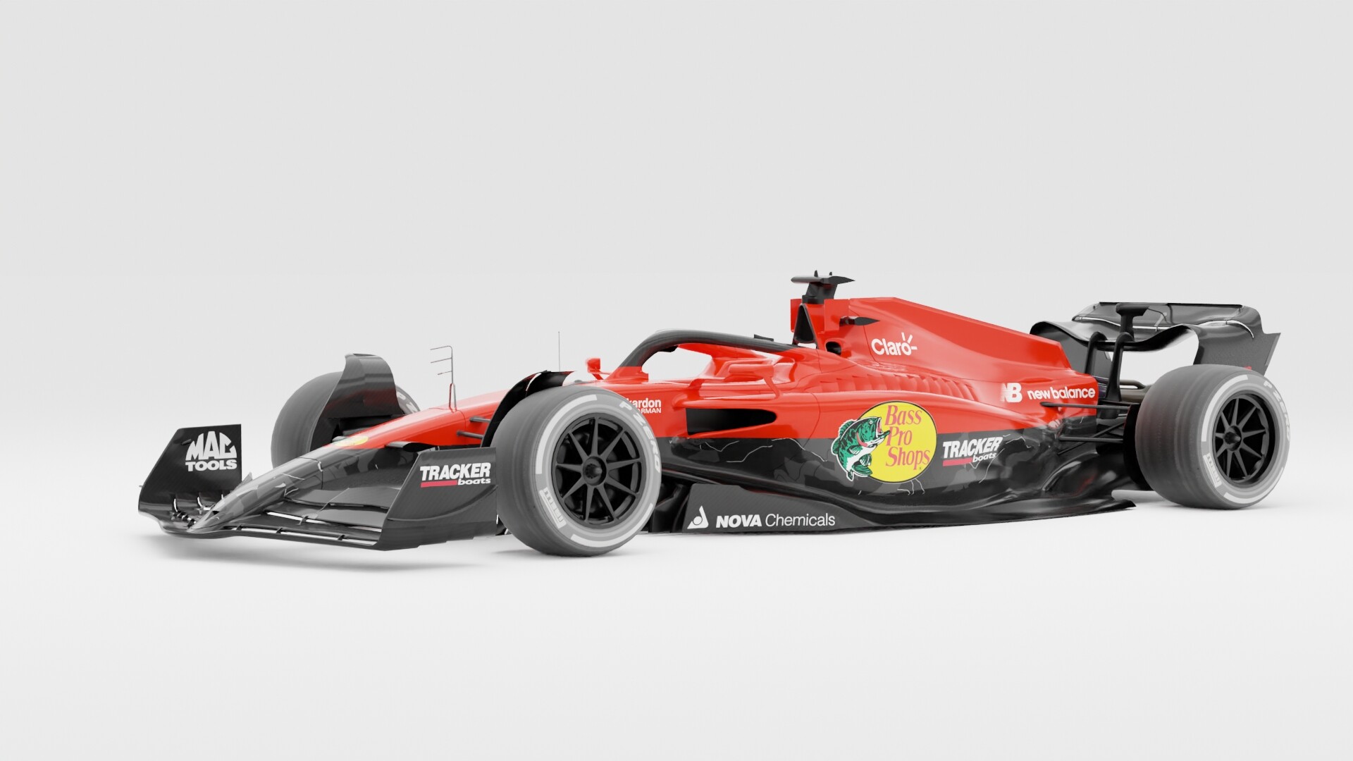ArtStation - Bass Pro Shops F1 livery