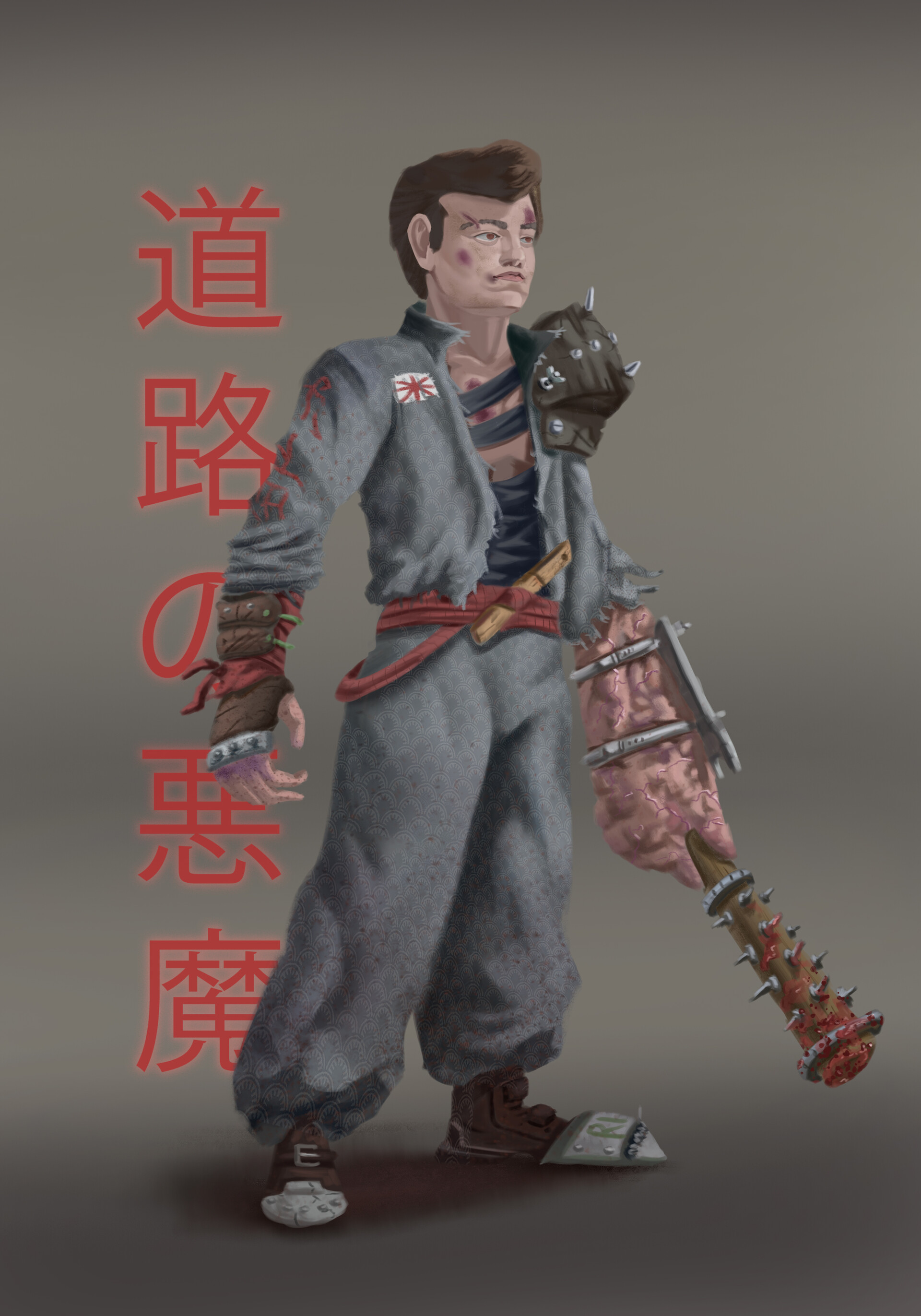 ArtStation - Bosozoku diesel punk