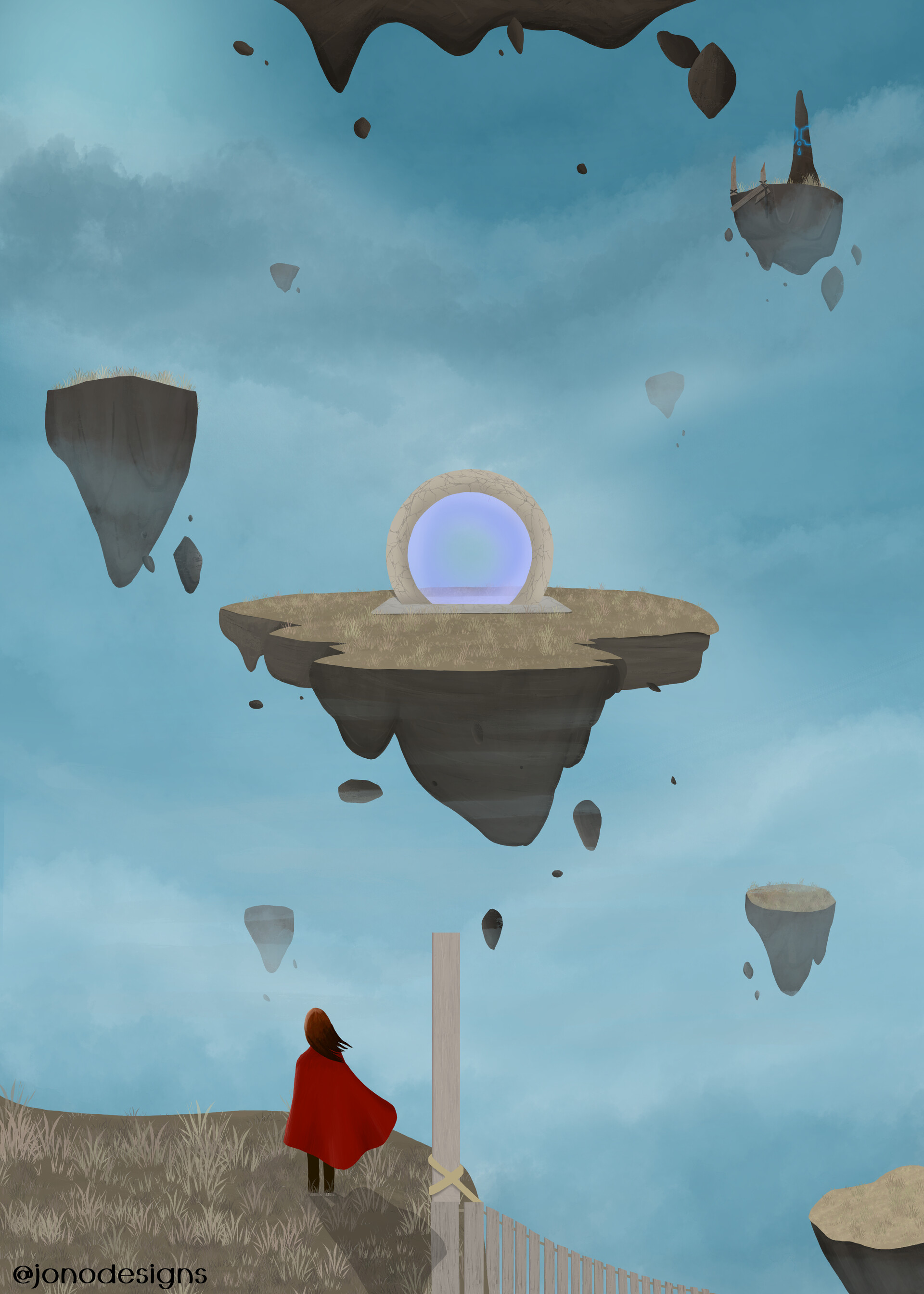 ArtStation - Floating islands