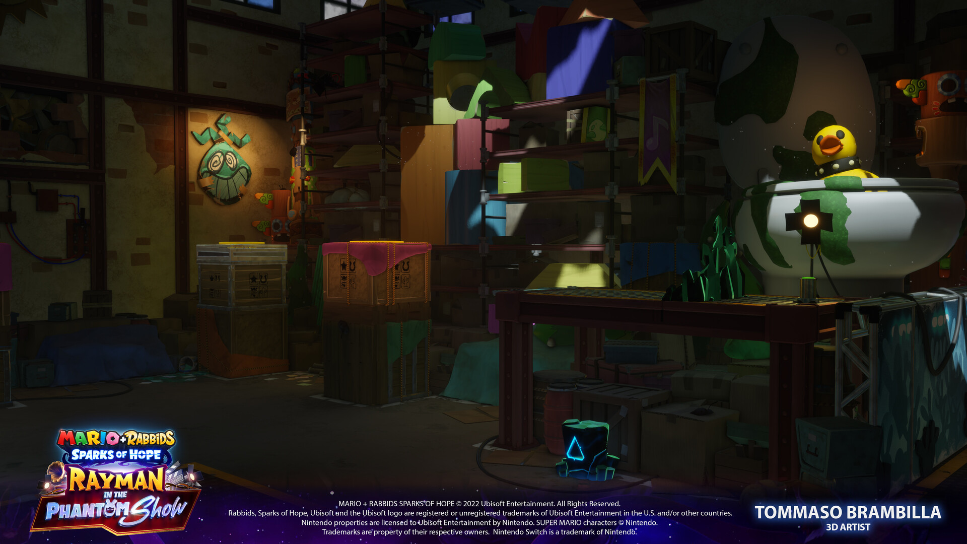 Tommaso Brambilla - RAYMAN IN THE PHANTOM SHOW - Mario+Rabbids Sparks ...
