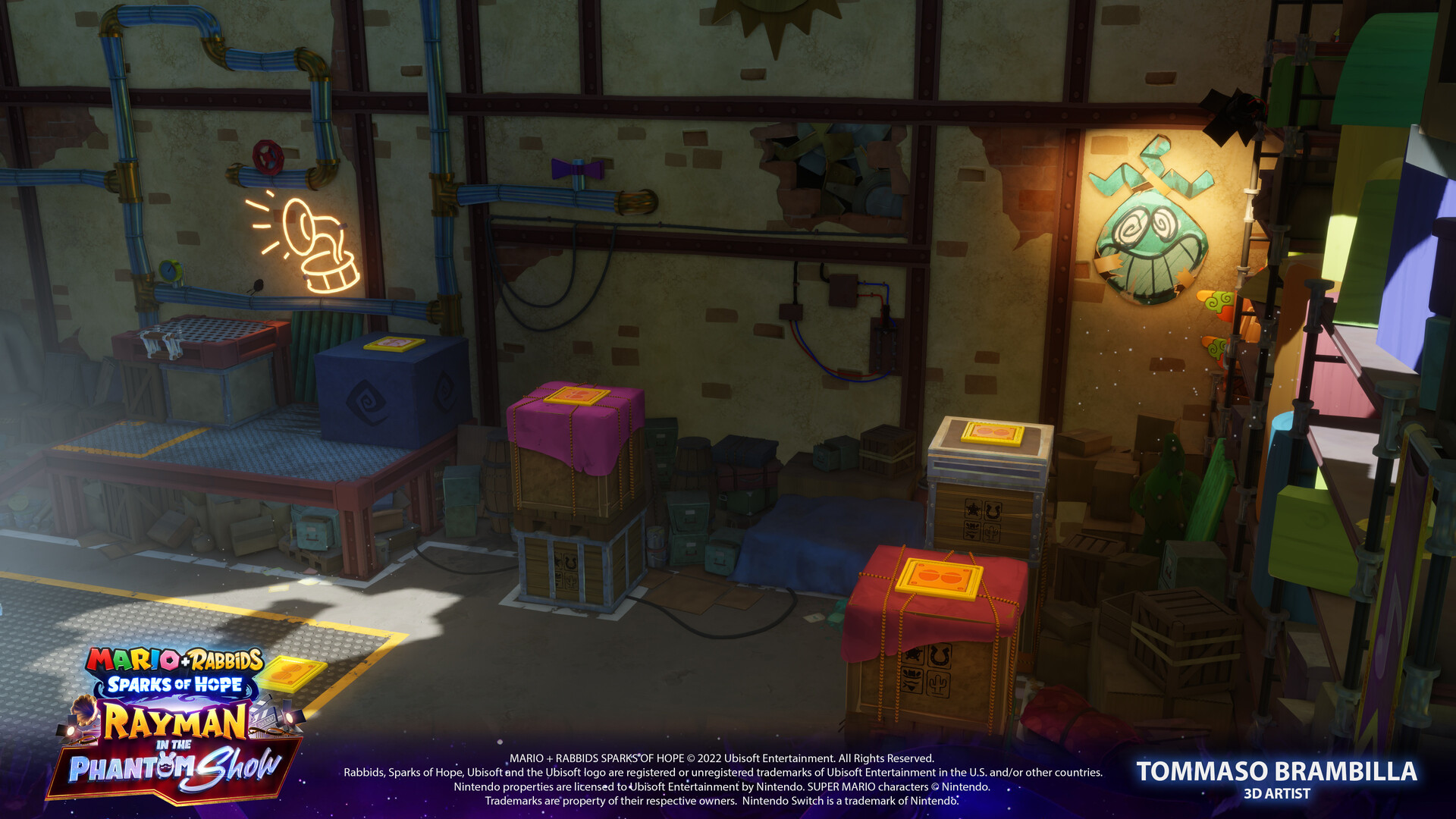 Tommaso Brambilla - RAYMAN IN THE PHANTOM SHOW - Mario+Rabbids Sparks ...