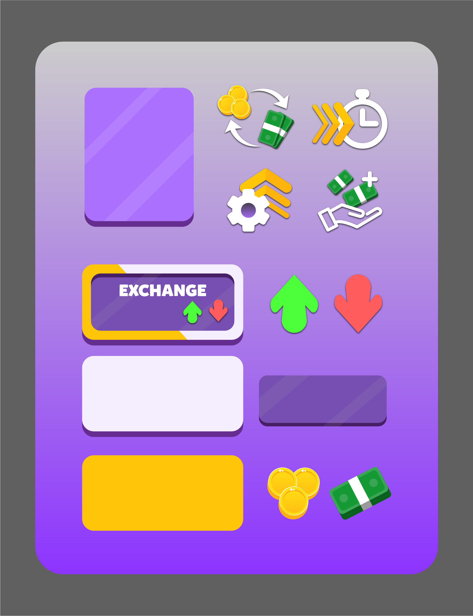 ArtStation - Game Buttons Design