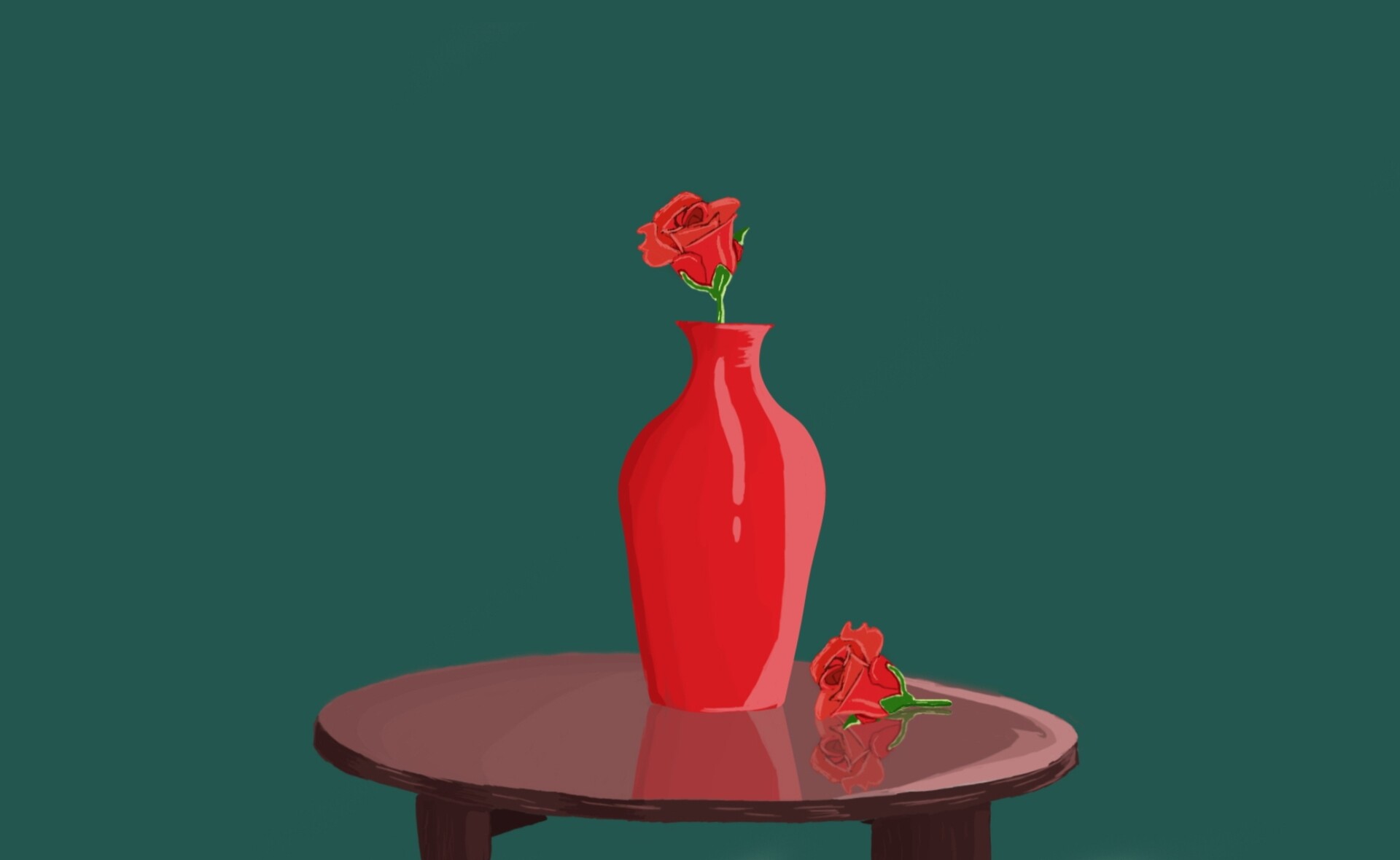 ArtStation - vase illustration