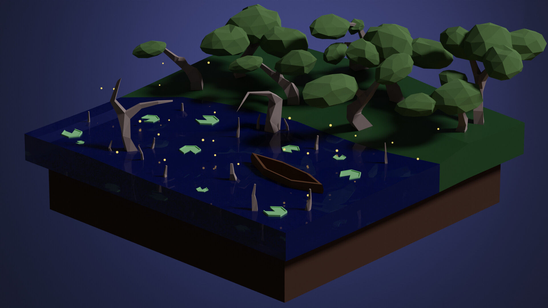 ArtStation - Swamp Environment