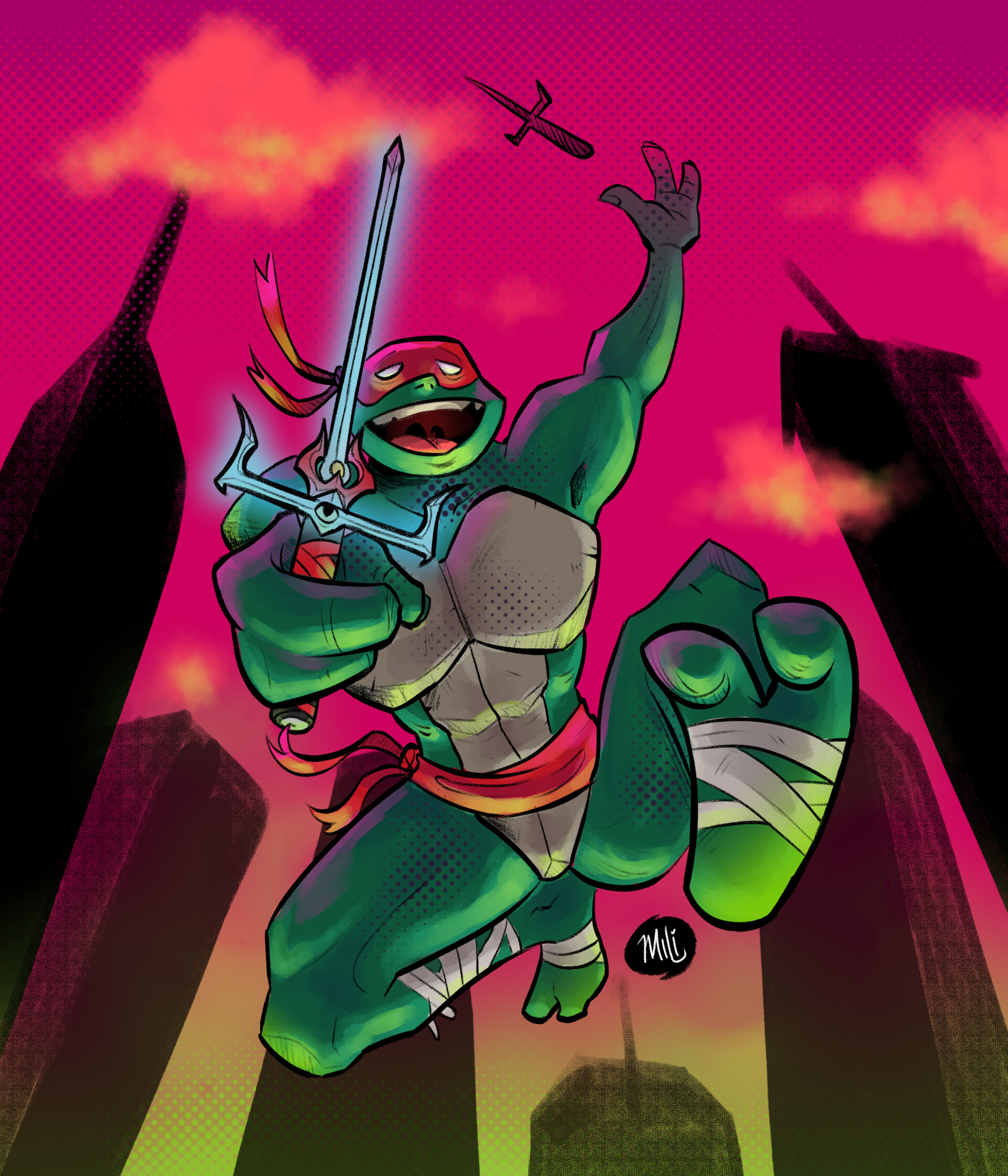 ArtStation - RAPHAEL TMNT