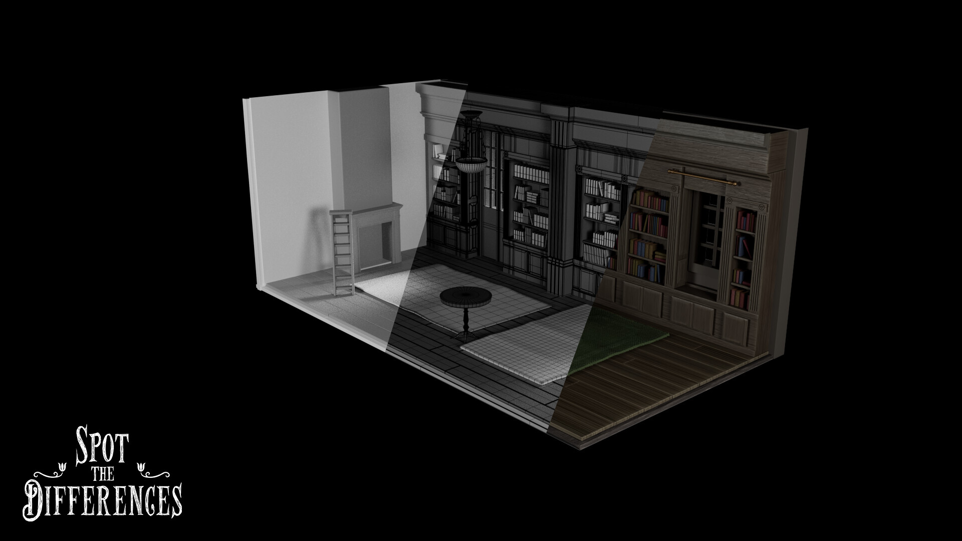 ArtStation - Doll Library - Spot the Differences