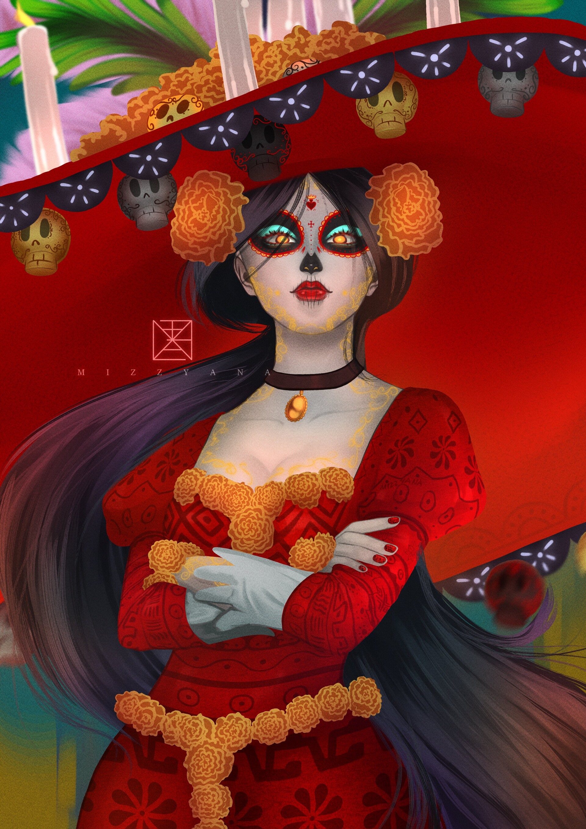ArtStation - La Muerte - Book Of Life