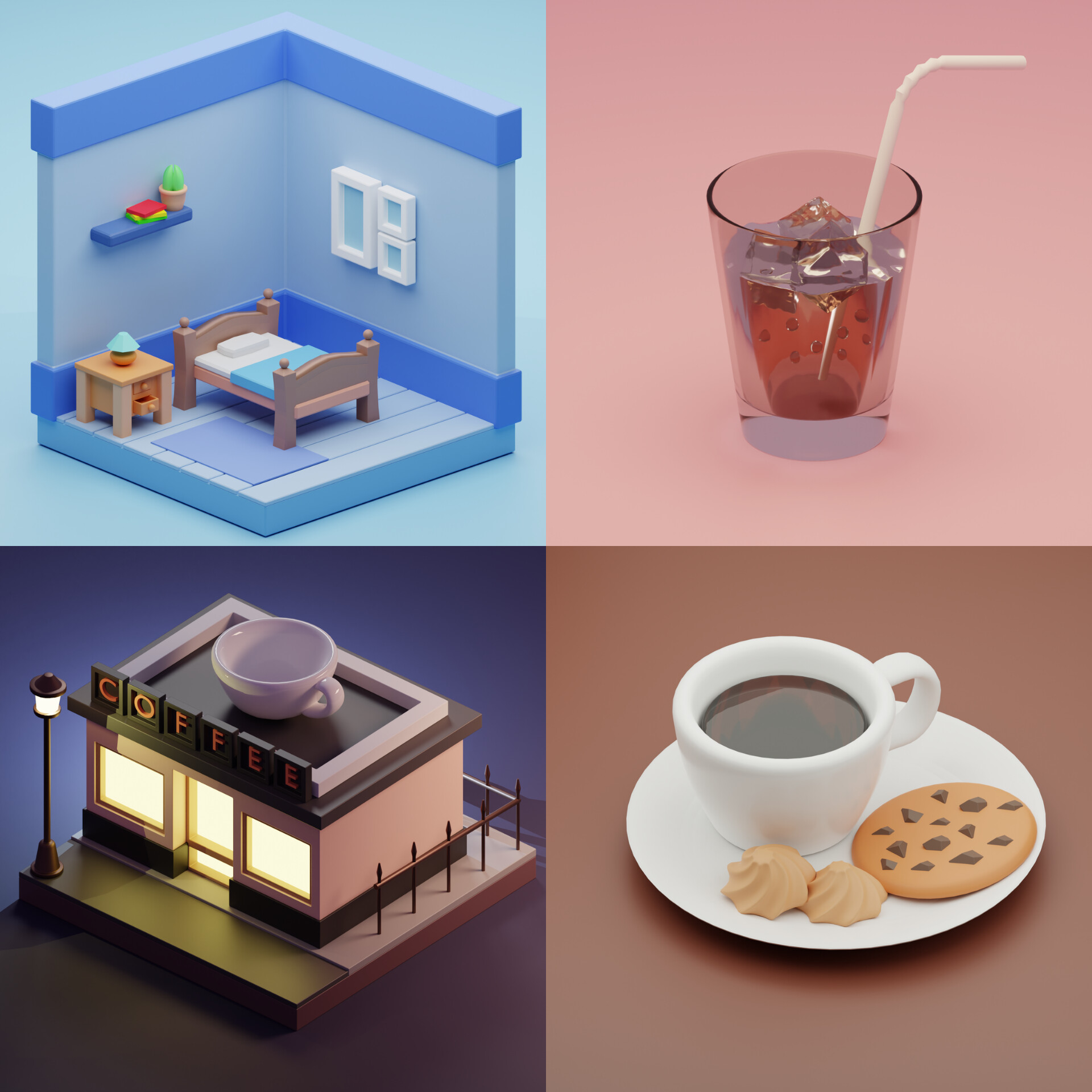 ArtStation - Blender 3D Design