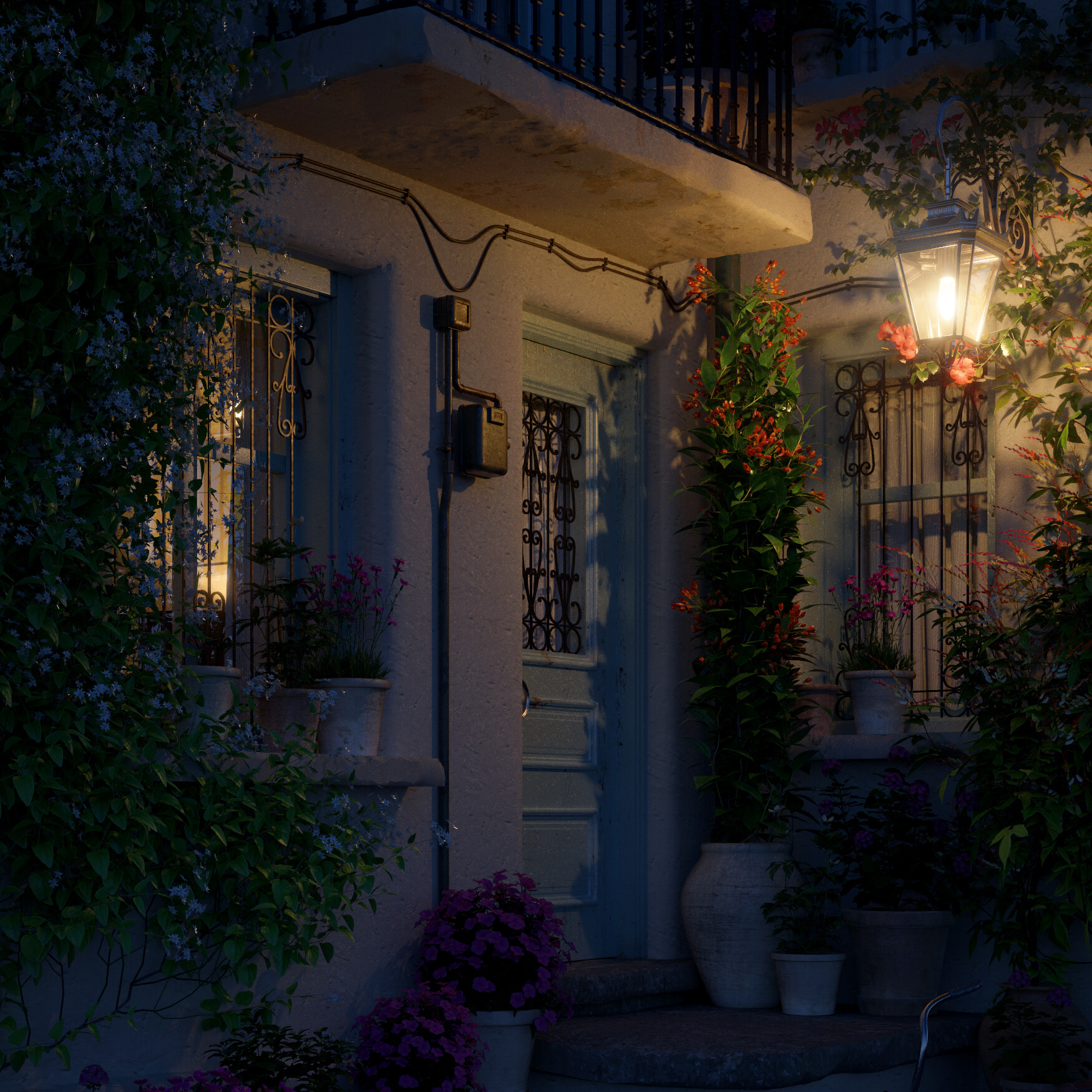 ArtStation - Old House Vantage render