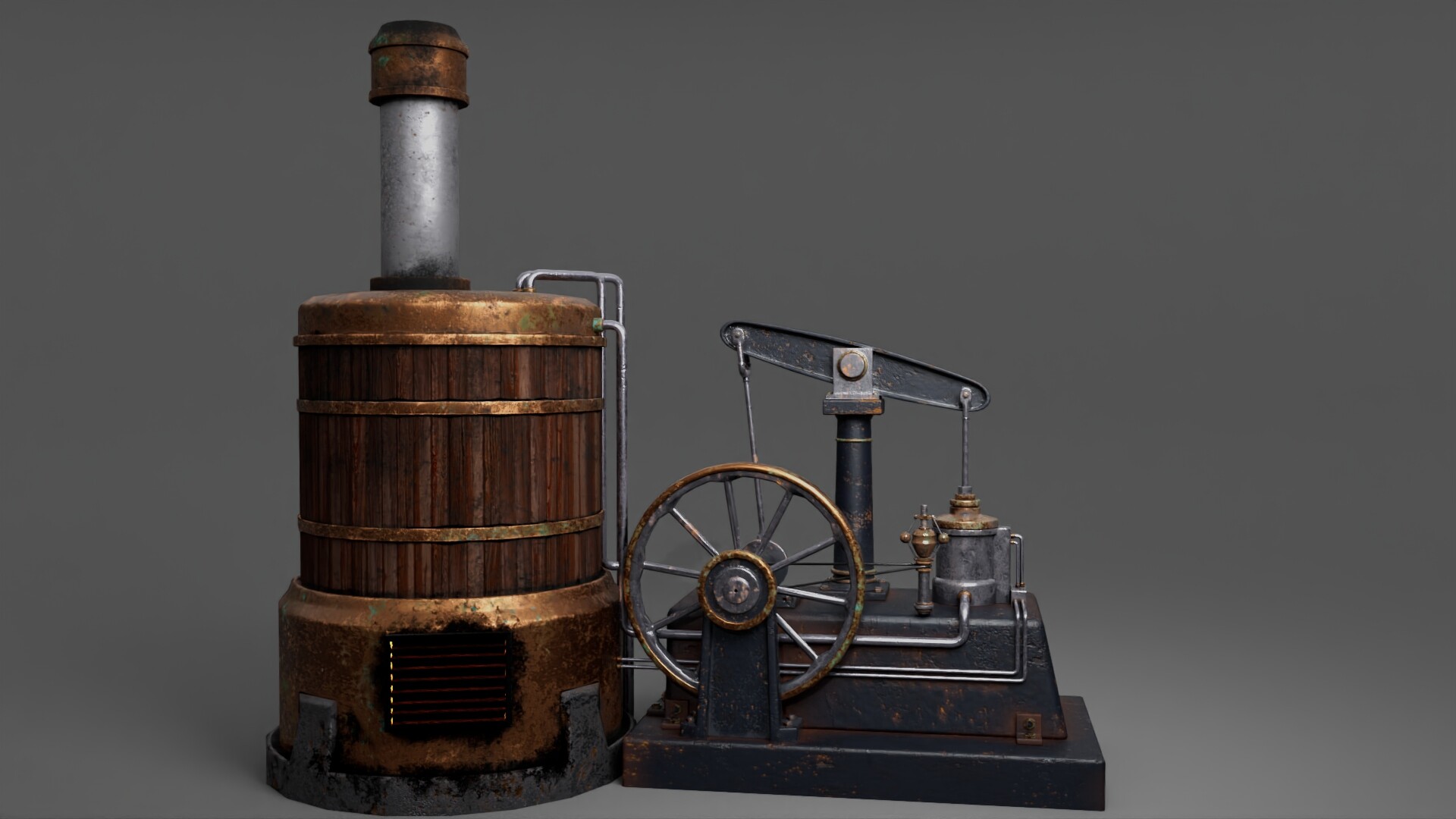 ArtStation - Steam Engine
