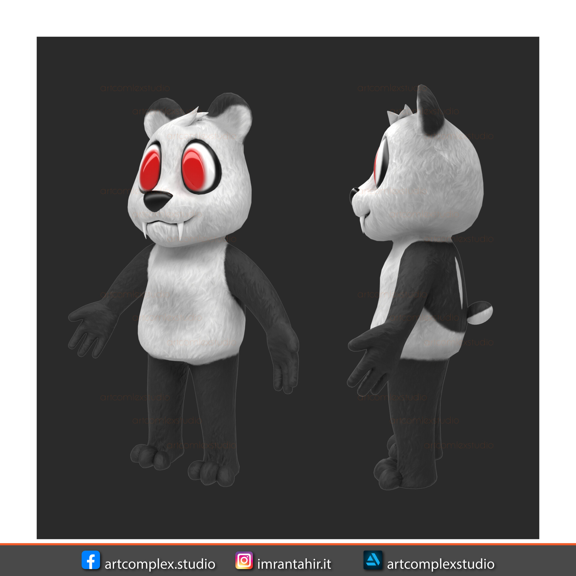 ArtComplex.Studio - 3D Panda character