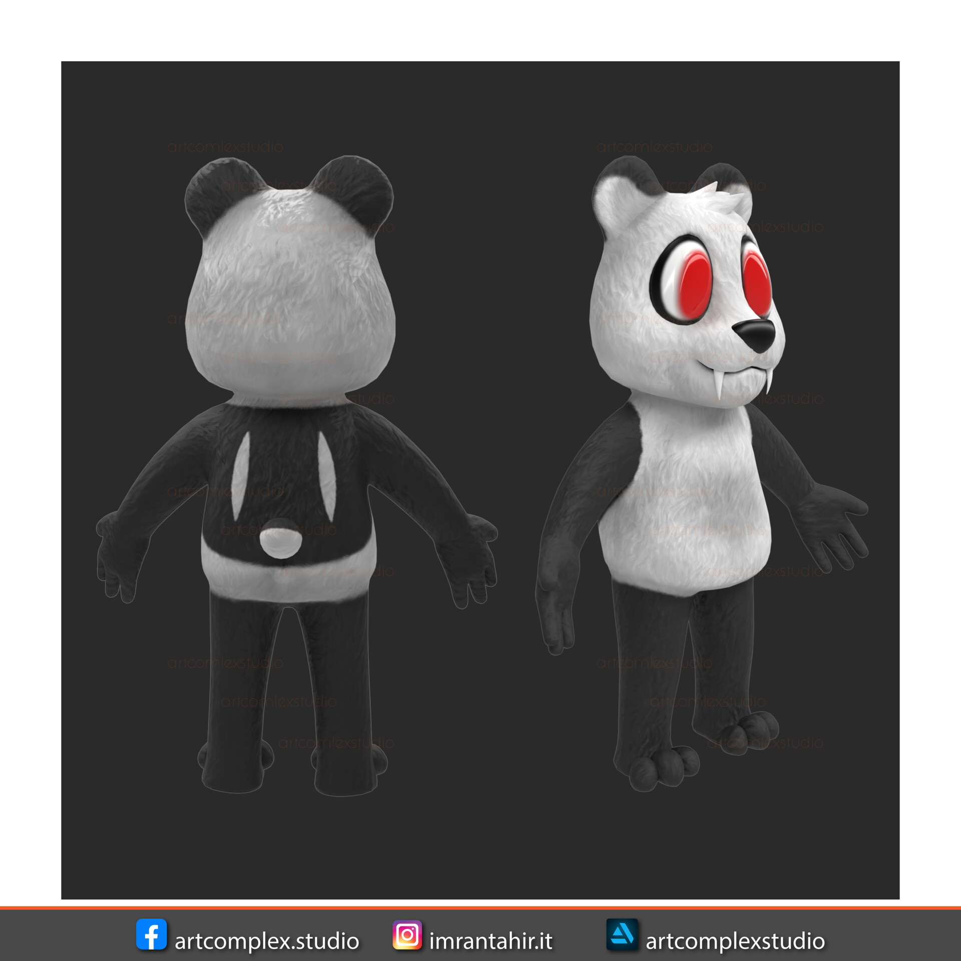 ArtComplex.Studio - 3D Panda character