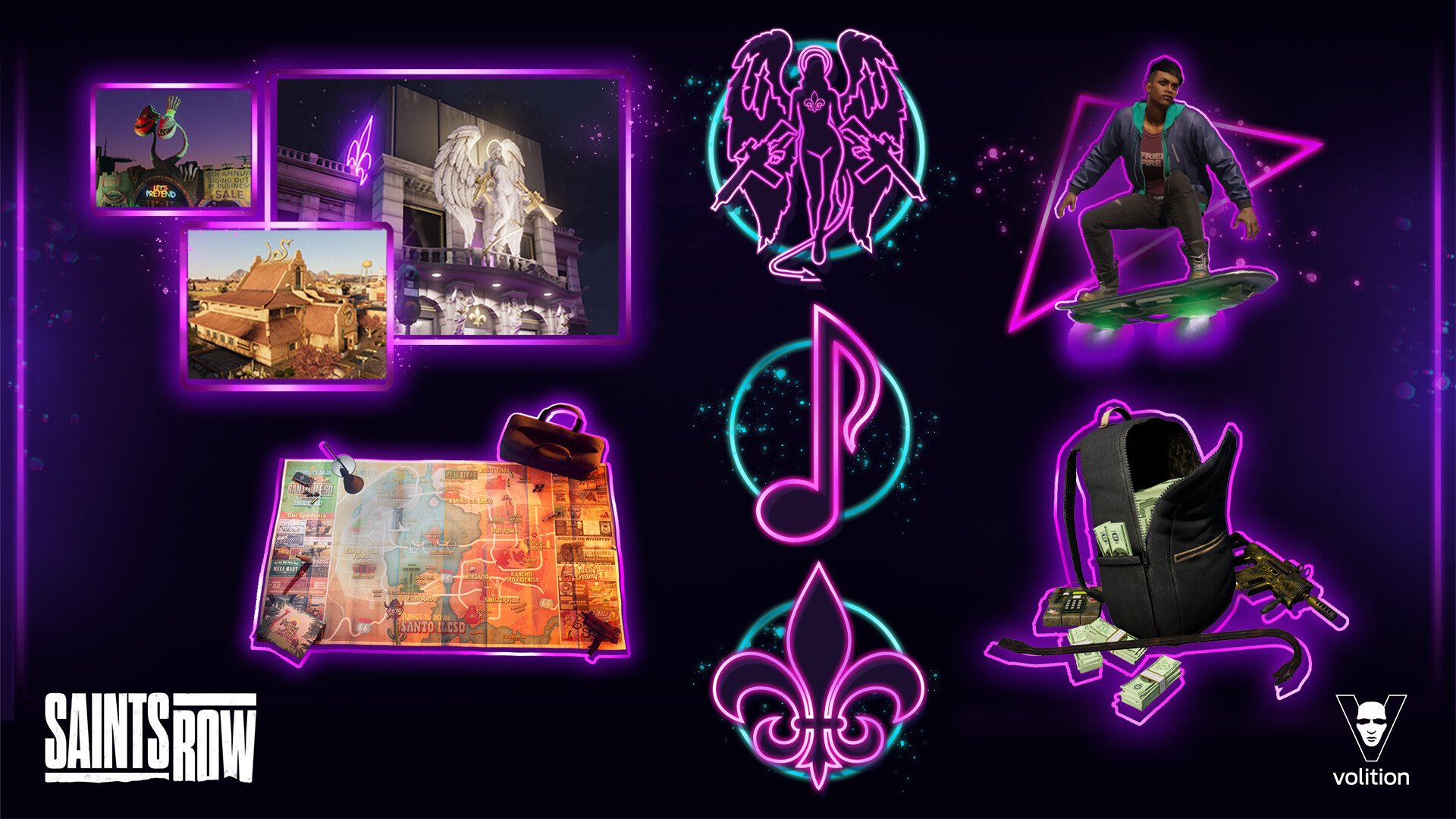 ArtStation - Saints Row (2022) - Player Rewards