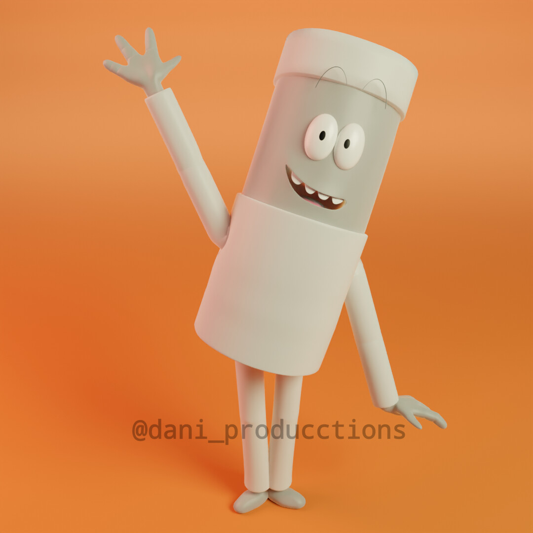 ArtStation - Skinny from Lamput