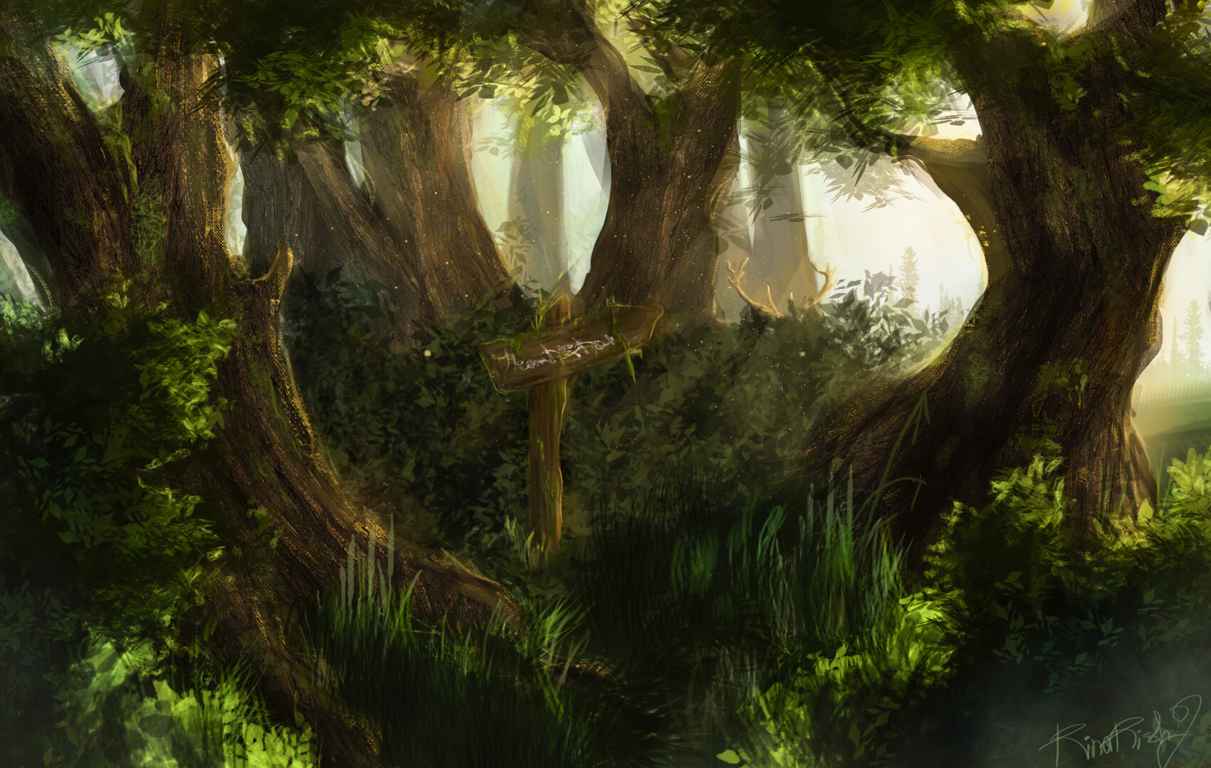 ArtStation - The way to bright future