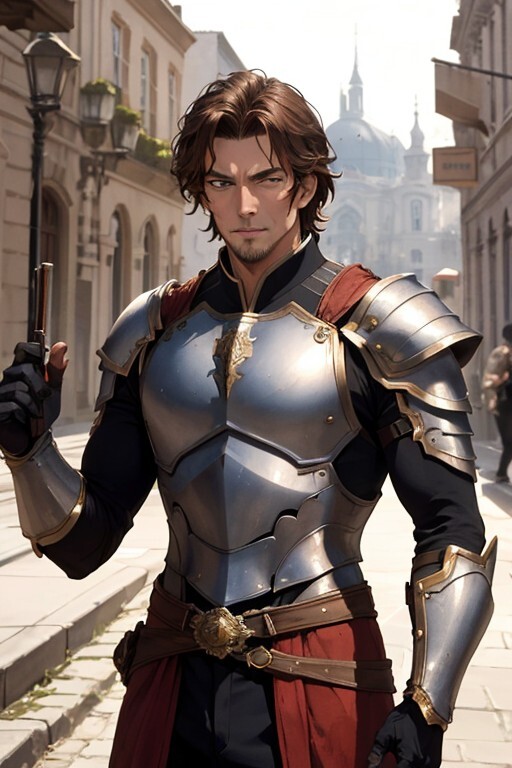 ArtStation - Male knight