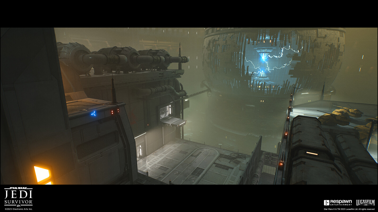 Billy Matjiunis - Star Wars Jedi: Survivor | Lucrehulk | Core Interior