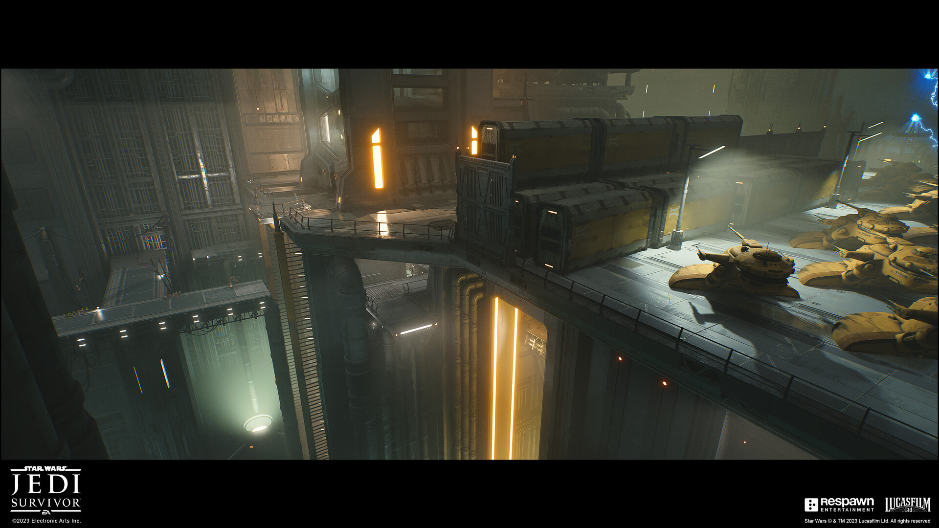 Billy Matjiunis - Star Wars Jedi: Survivor | Lucrehulk | Core Interior