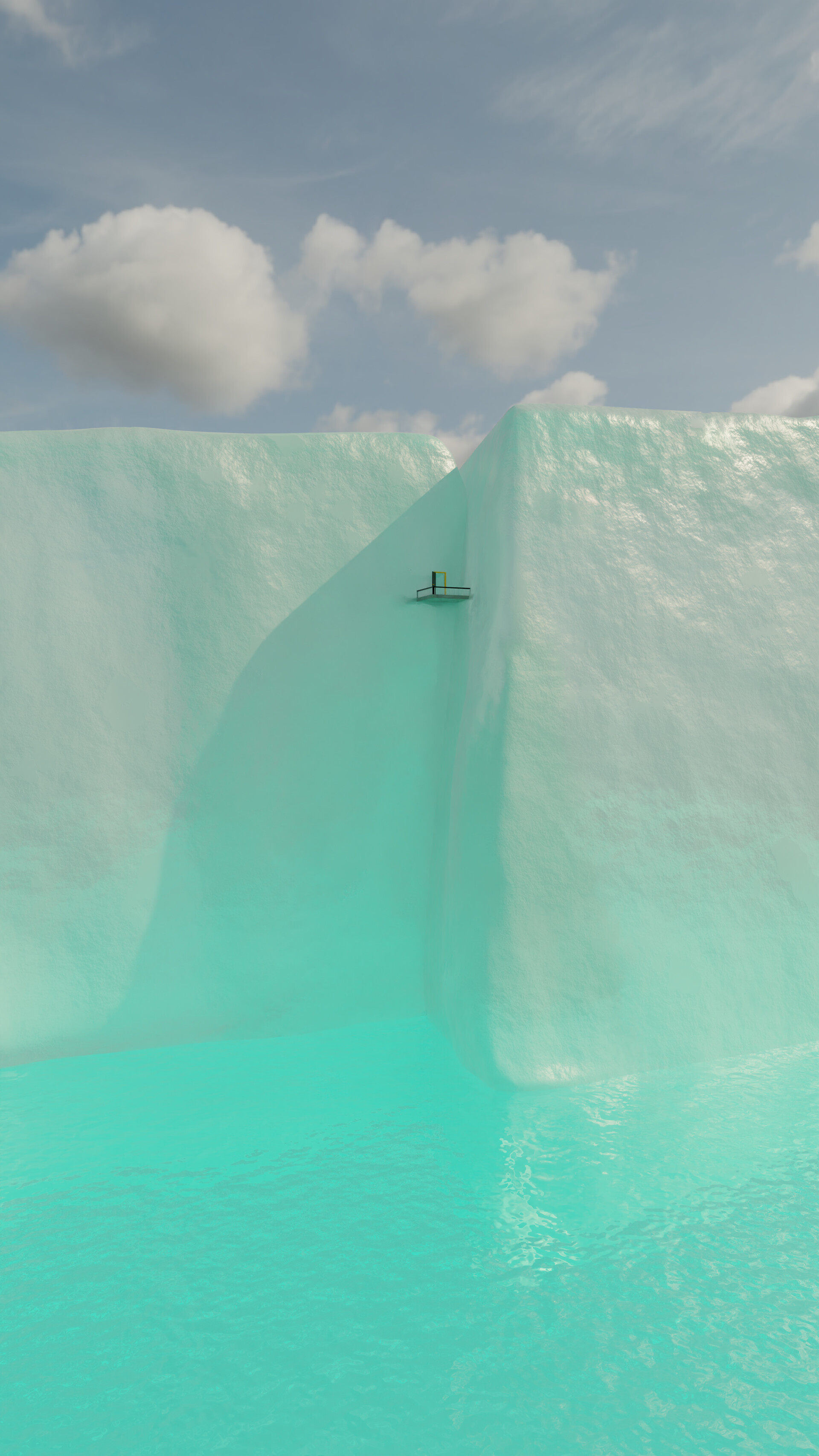 ArtStation - Ice walls