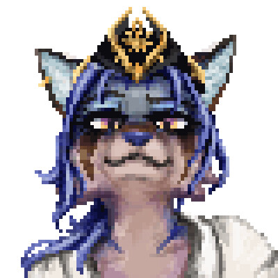 ArtStation - Pirate Coyote Talking Pixel Portrait