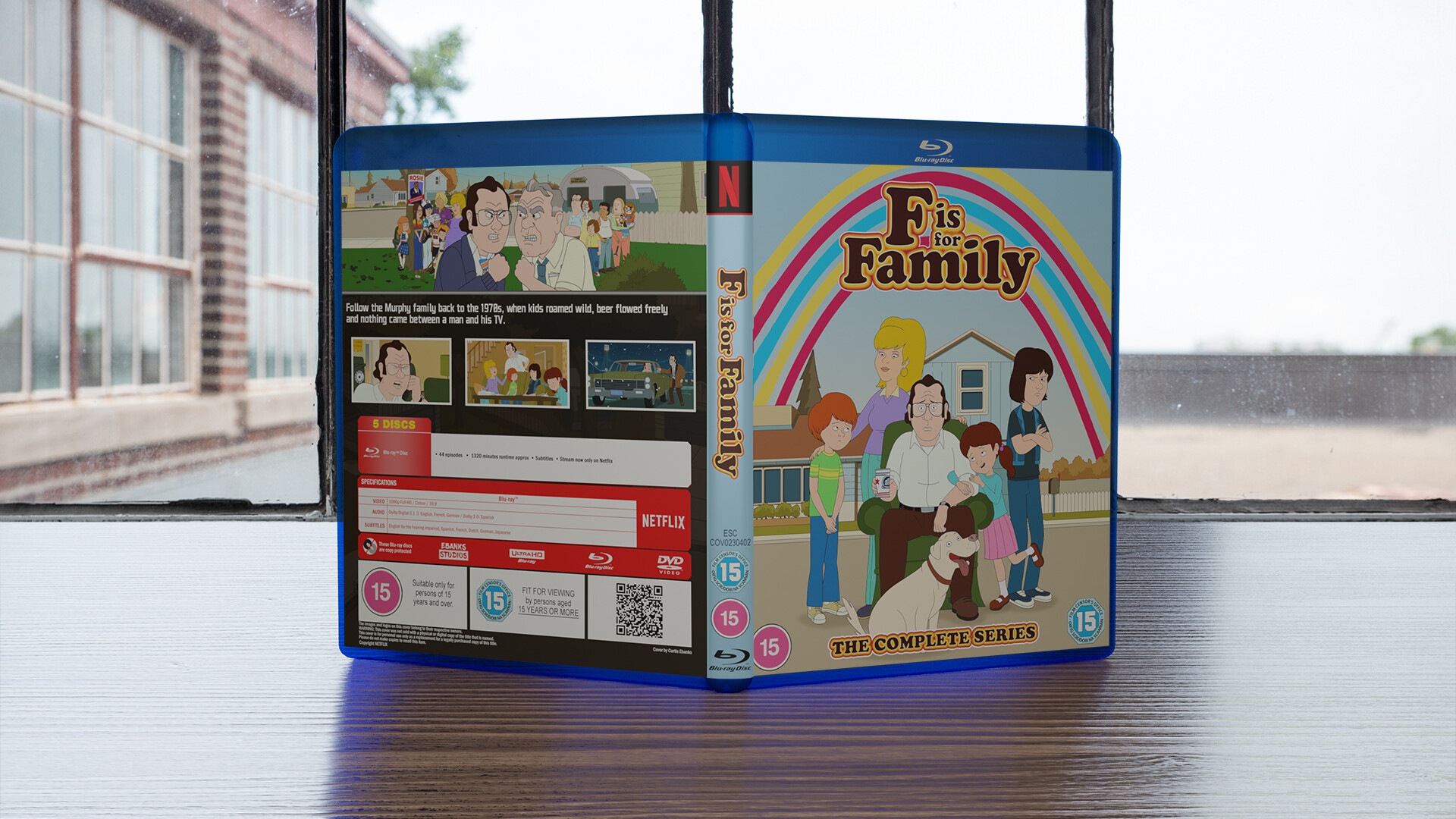 ArtStation - F is for Family The Complete Series Custom Blu-ray Cover