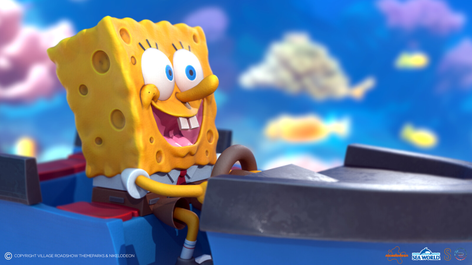 Bradley Atkinson - Spongebob - Seaworld Sculpture
