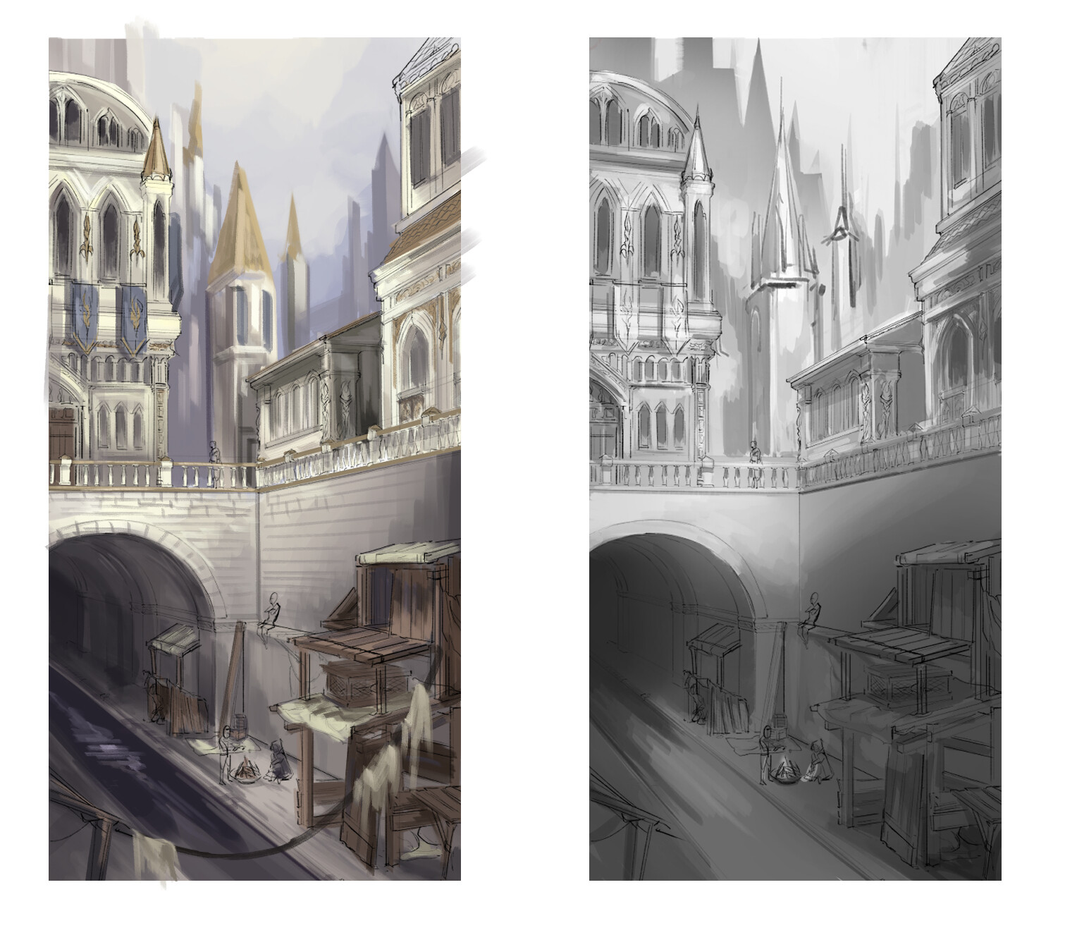 Reuben Tan - Fantasy city