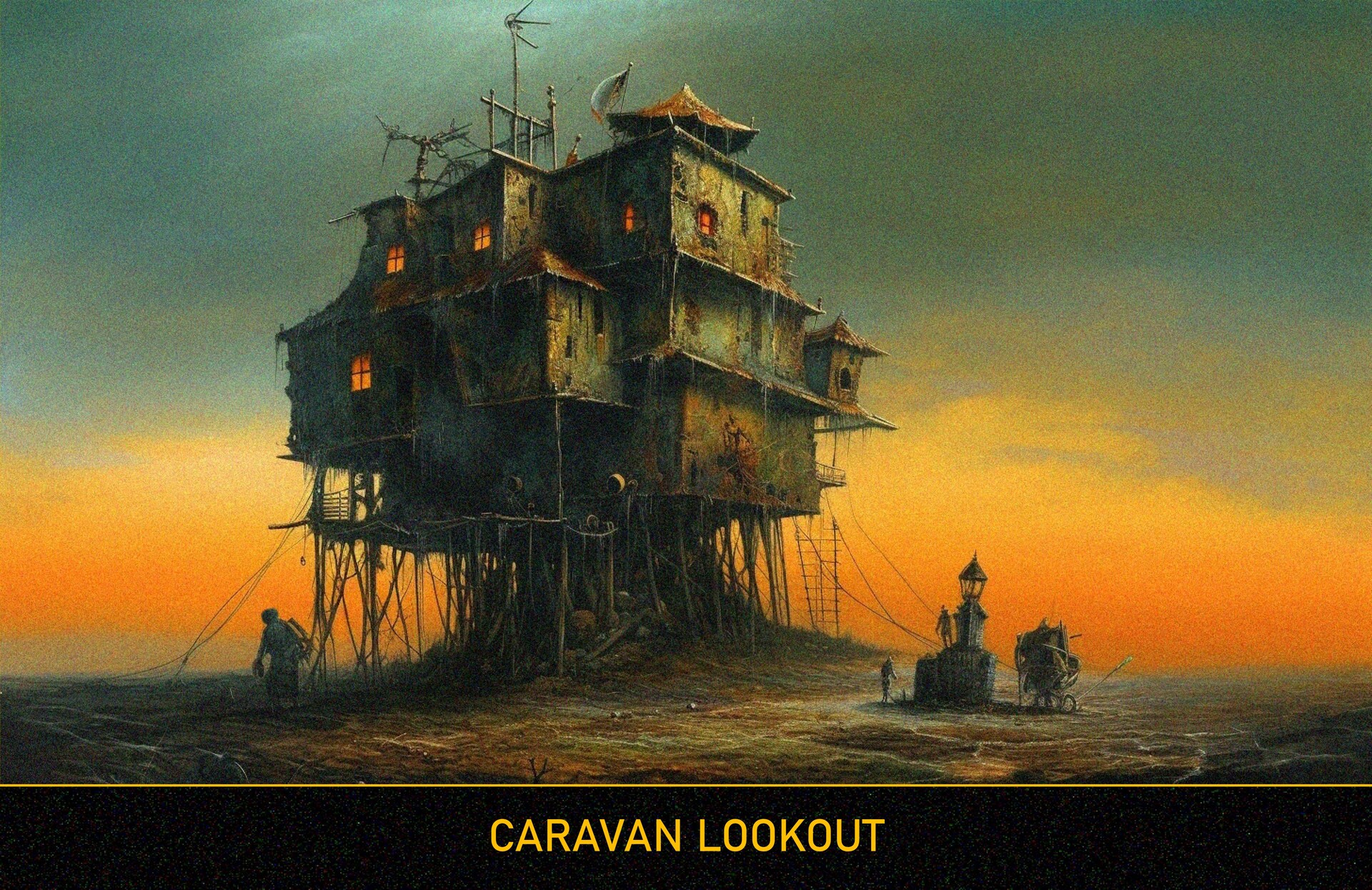 ArtStation - CARAVAN LOOKOUT