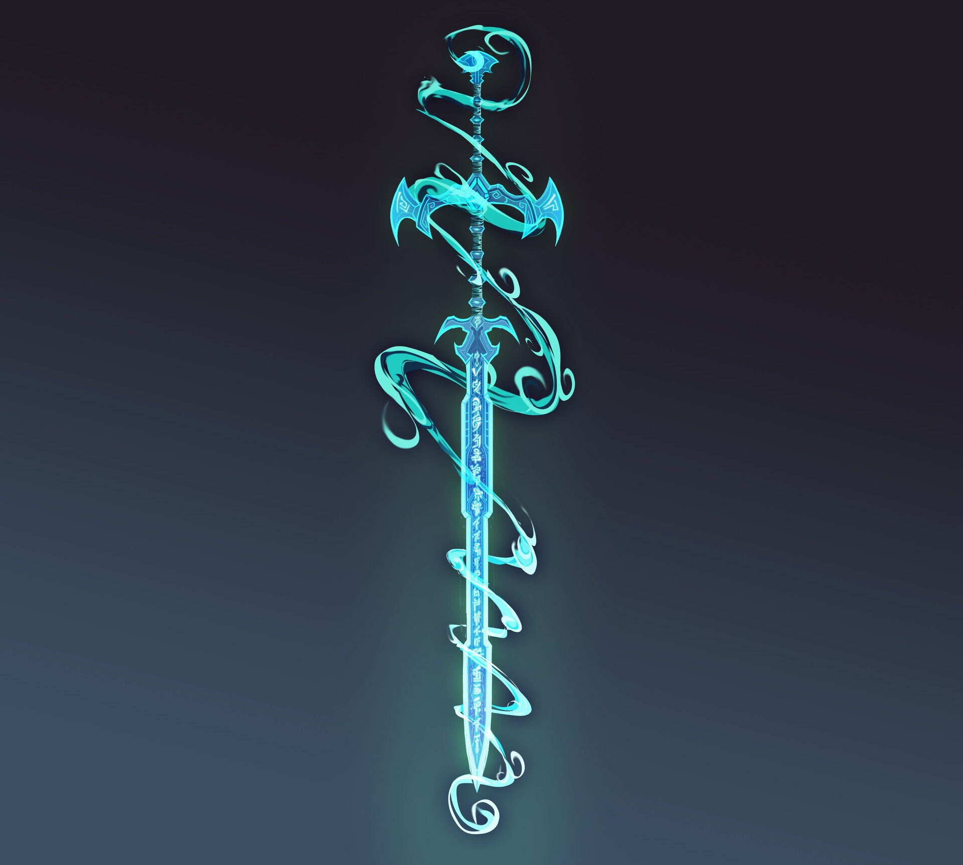 ArtStation - Runes Sword