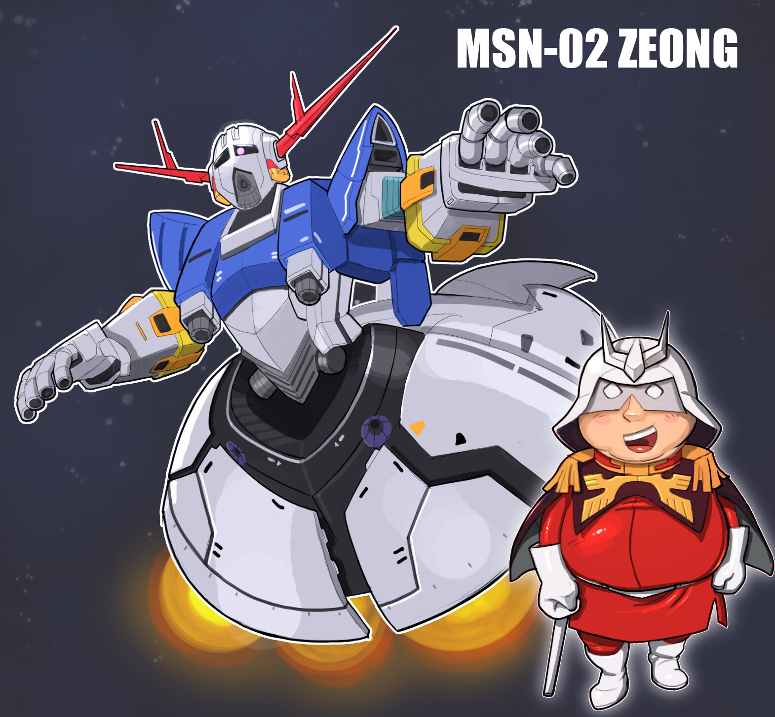 ArtStation - zeong_gundam