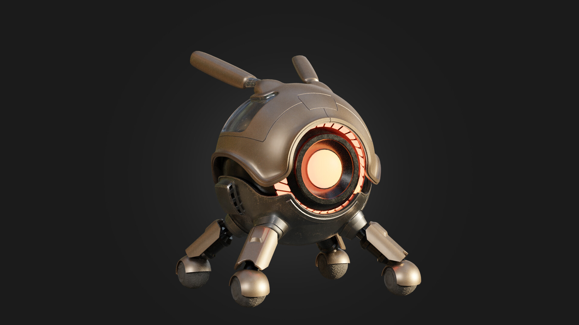 ArtStation - steampunk robot(mini)