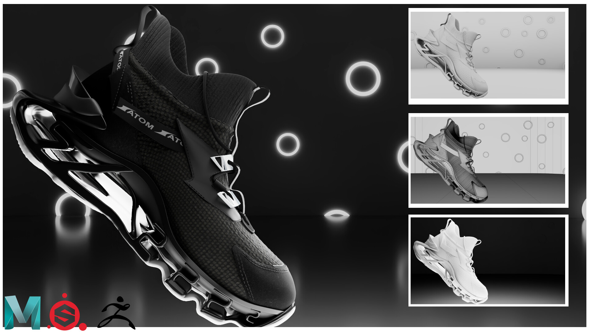 ArtStation - shoe model