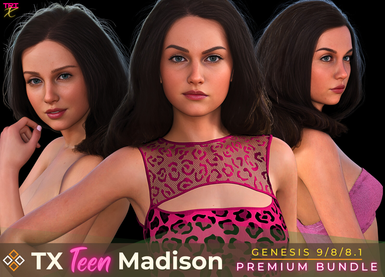 ArtStation - TX Teen Madison for G9 G8 G8.1